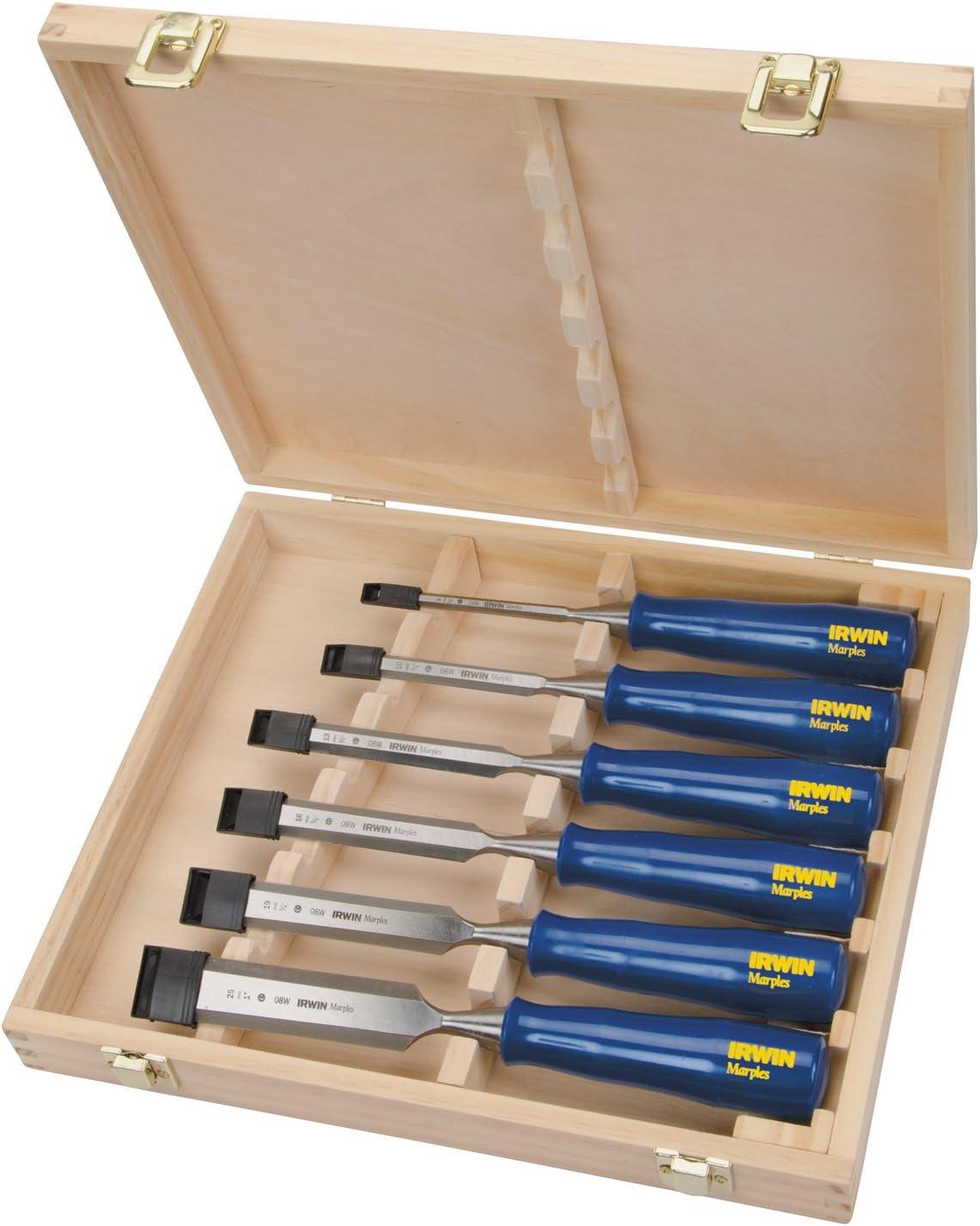 IRWIN Marples Woodworking Chisel Set 6-Piece (M444SB6N) | Buy Now with ...