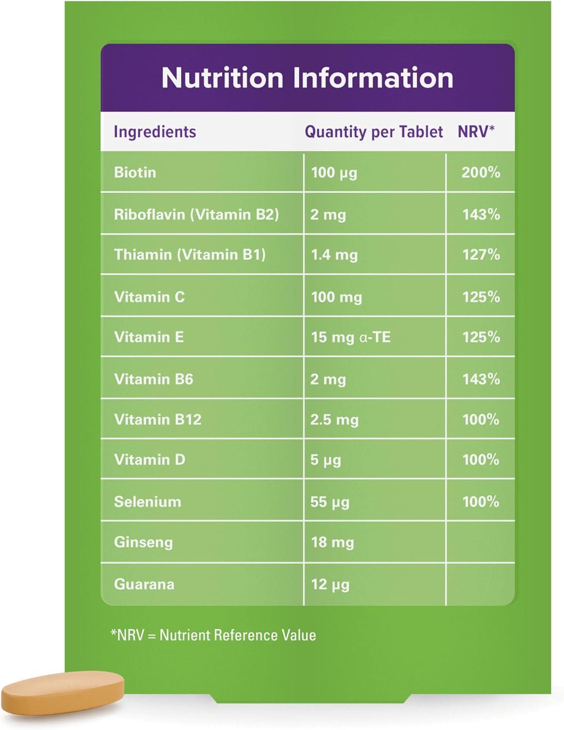 Seven Seas Complete Multivitamins Adult with Vitamin C, D, Zinc & Energy Release Complex - 28 ...