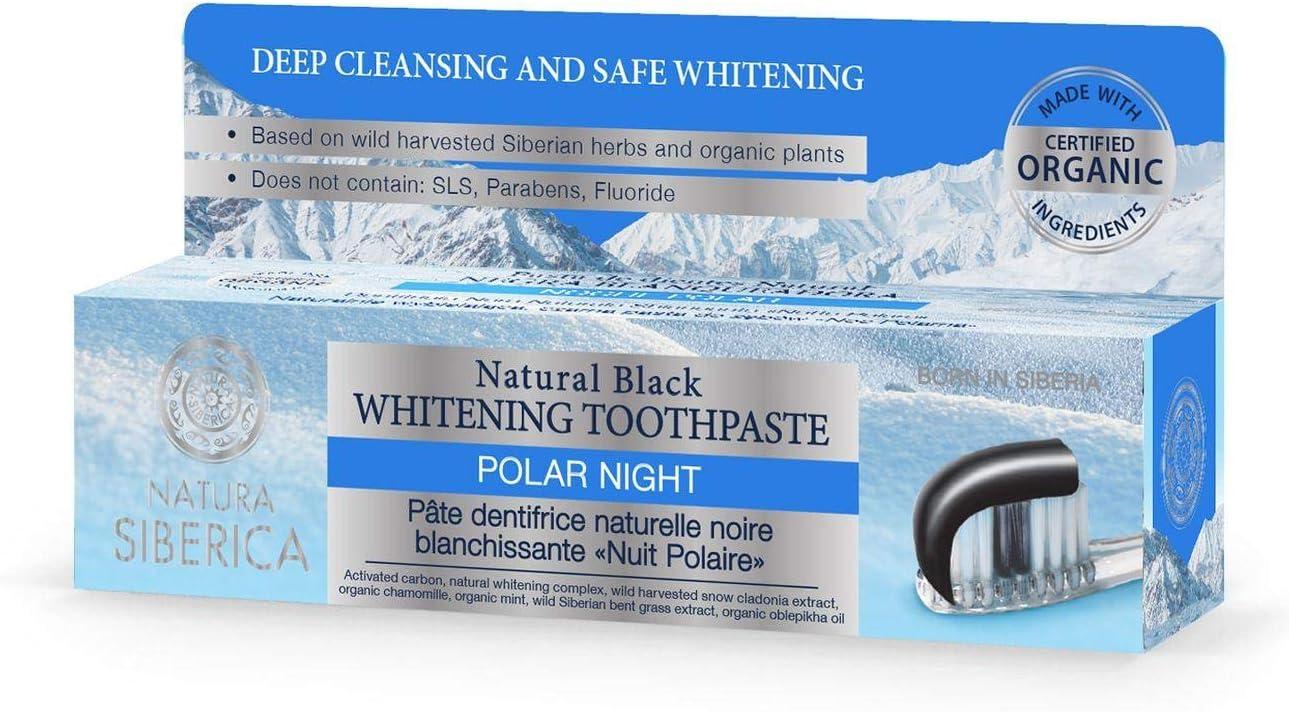 Natura Siberica Natural Black Whitening Polar Night Toothpaste 100g ...