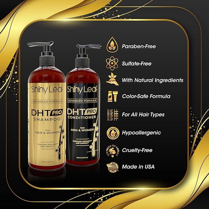 DHT Pro Shampoo & Conditioner | Advanced Formula with Procapil & Capixyl | Hair Loss Solution ...