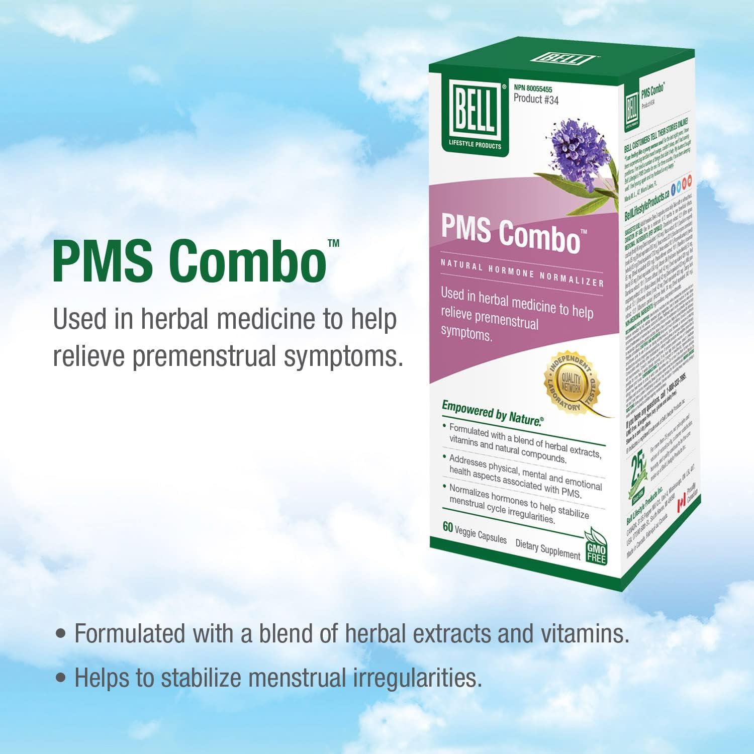Bell PMS Combo | Developed to help with premenstrual syndrome (PMS ...