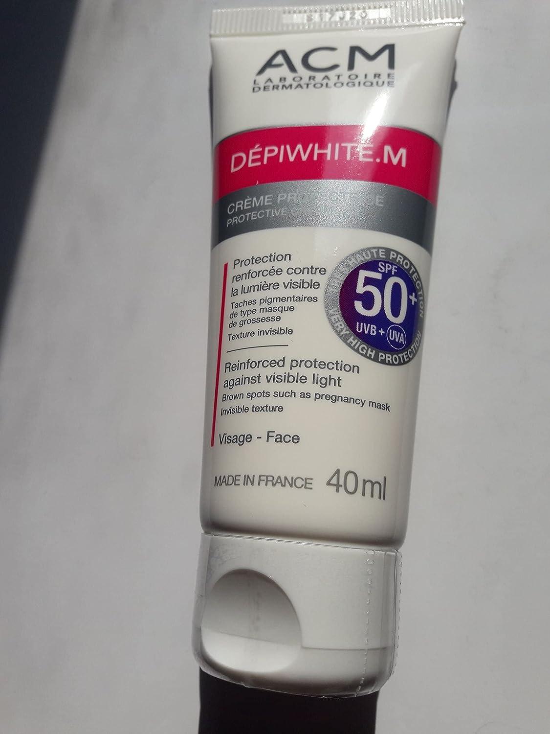 ACM Depiwhite M Cream SPF50+ 40ml/1.7 oz - Protective Sunscreen | Buy ...