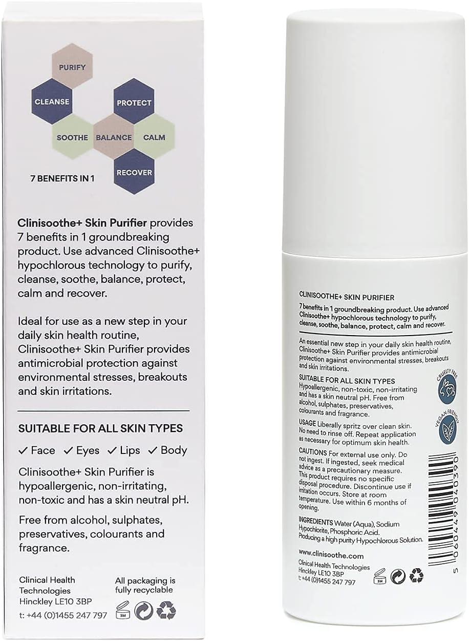 Clinisoothe+ Skin Purifier 100ml - Spot and Acne Treatment With ...