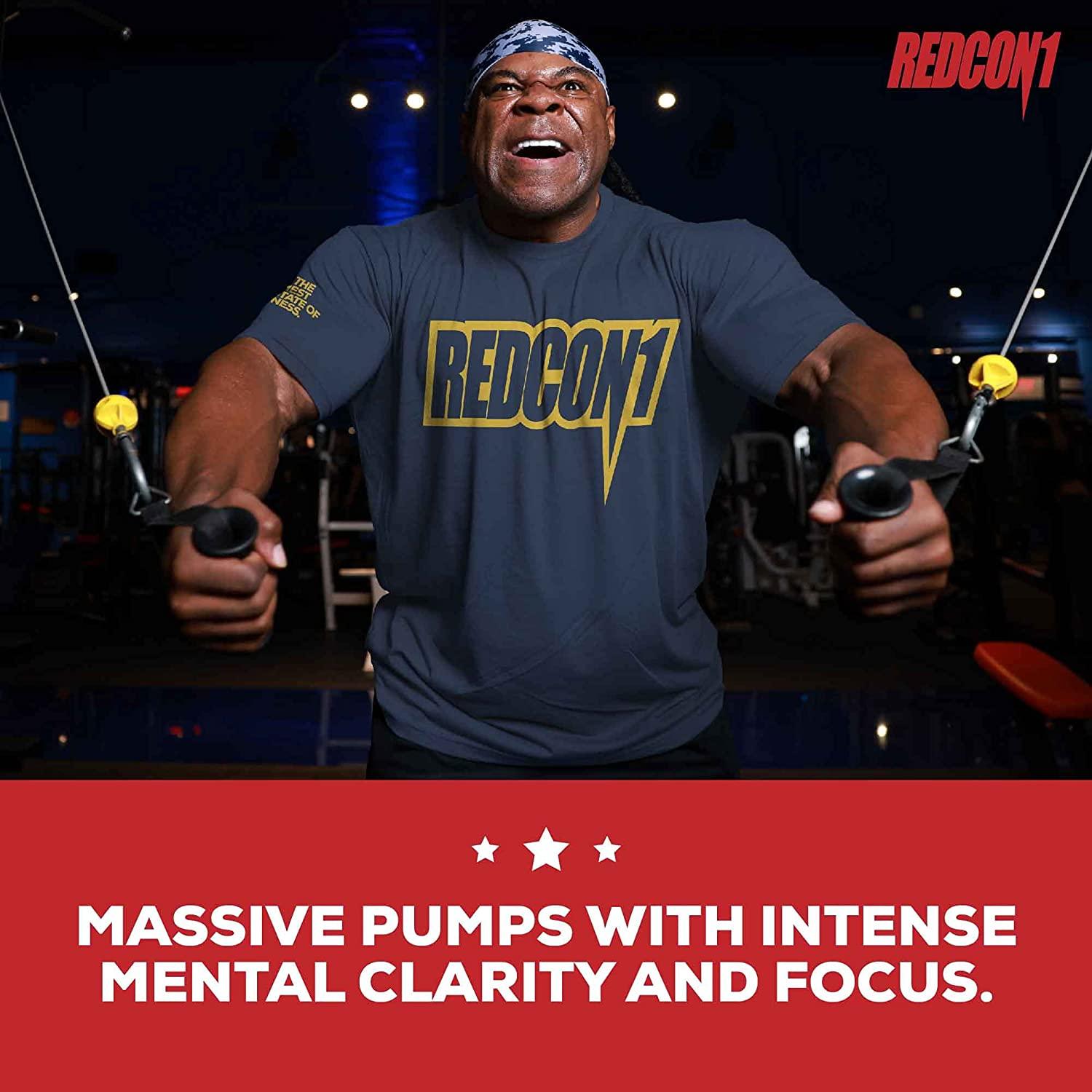 Redcon1 Big Noise Pump Formula (Unflavored) - Non Stimulant Pre Workout ...