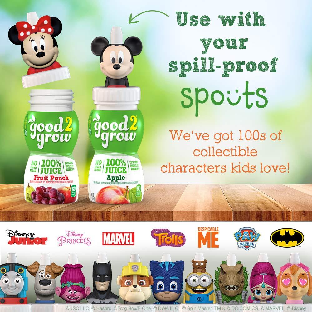 good2grow 100% Apple & Fruit Punch Juice 24-Pack, 6-Oz BPA-Free Bottles ...