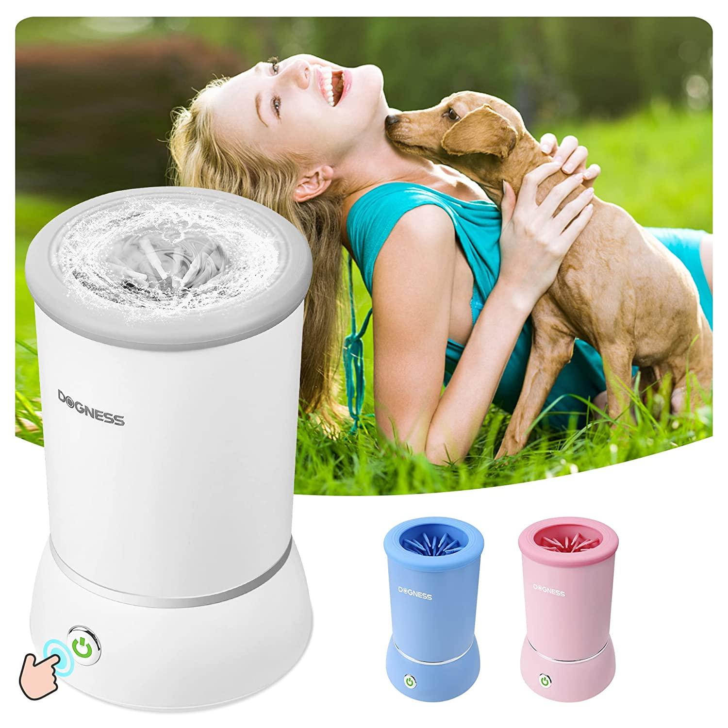Portable Automatic Dog Paw Cleaner with Soft Silicone Bristles - Ideal ...
