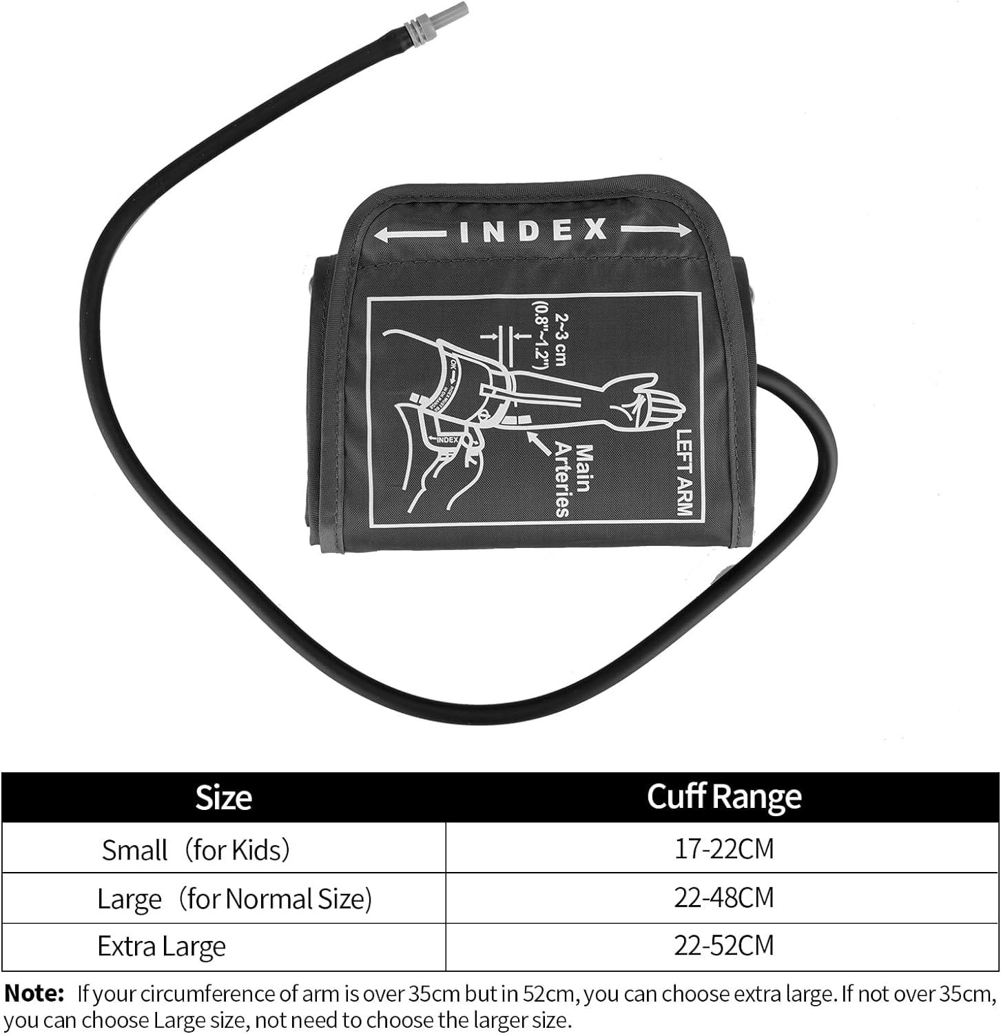 ISFORU Large Blood Pressure Cuff - Replacement Upper Arm Cuff for ...