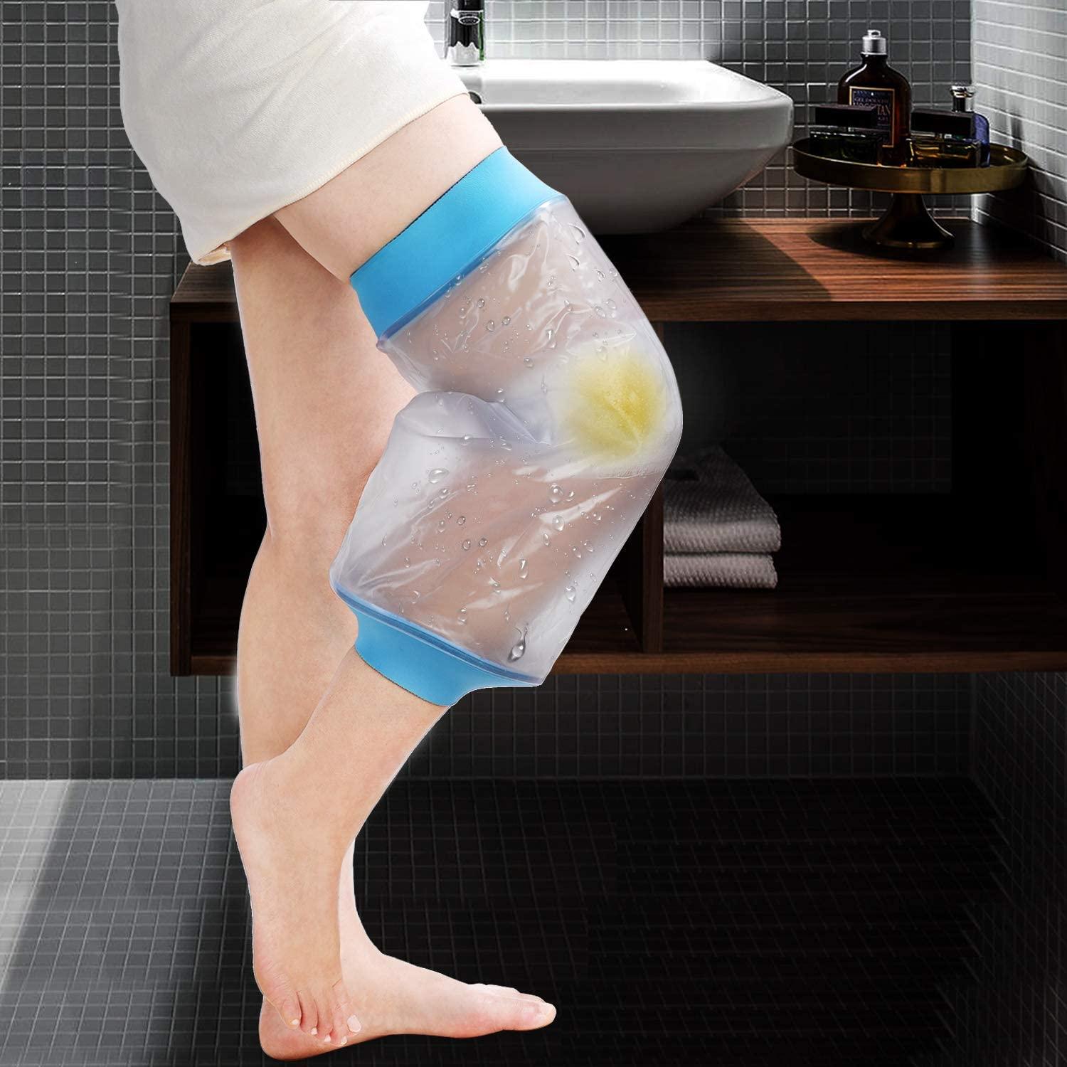 Waterproof Knee Cast Cover for Shower - Protection for Knee Surgery ...