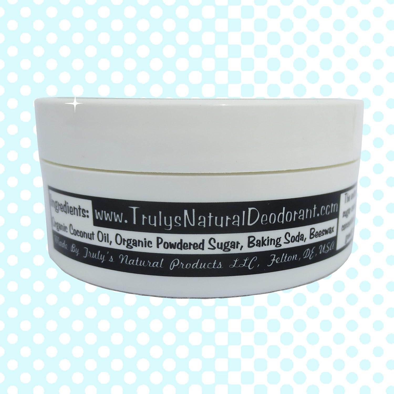 Truly's Natural Organic Deodorant - Aluminum-Free and Long-Lasting ...