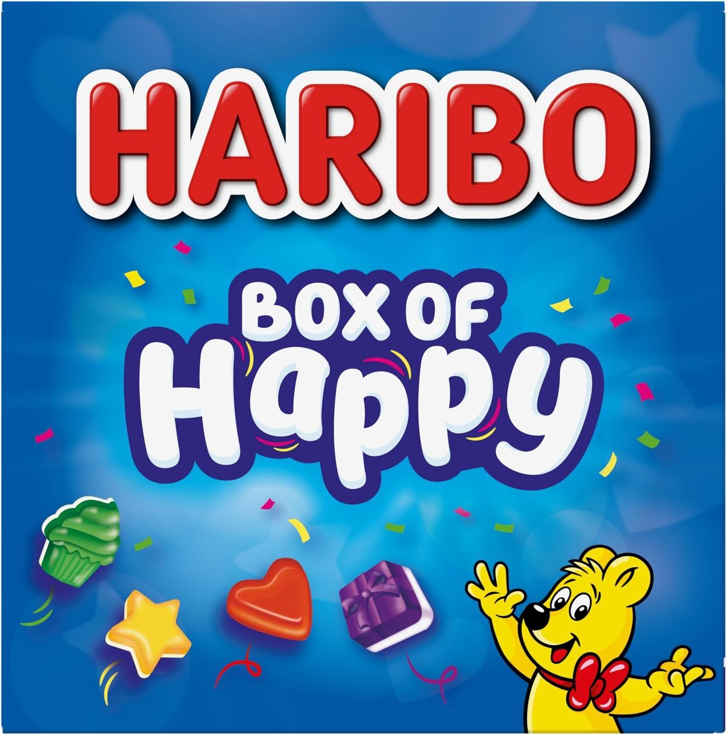 HARIBO Box of Happy Sweets Sharing Gift Box 120g | Buy Now in ...