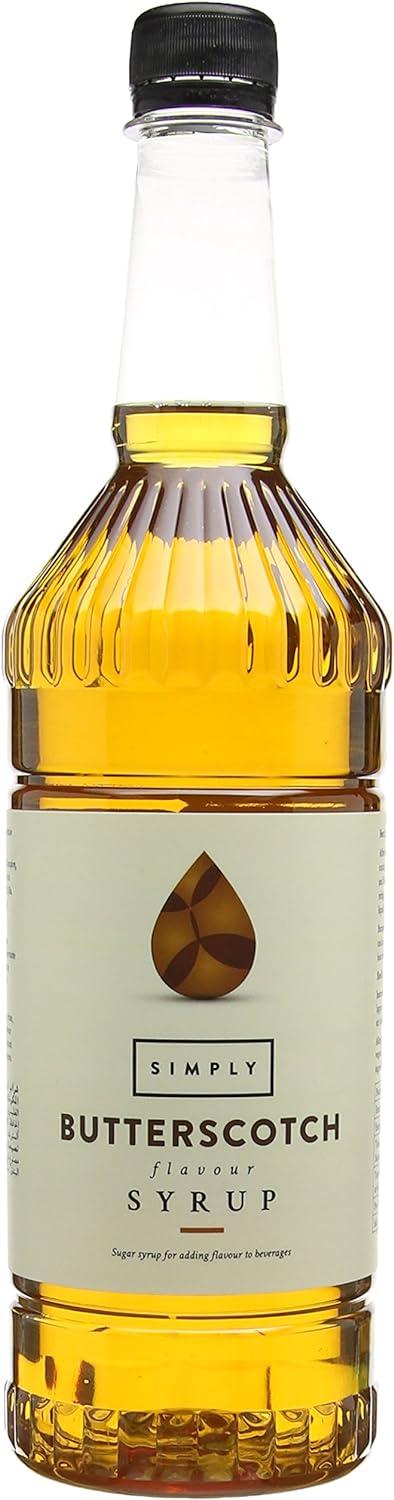 Vegan & Nut-Free Butterscotch Syrup 1L - Ideal for Coffee, Cocktails ...