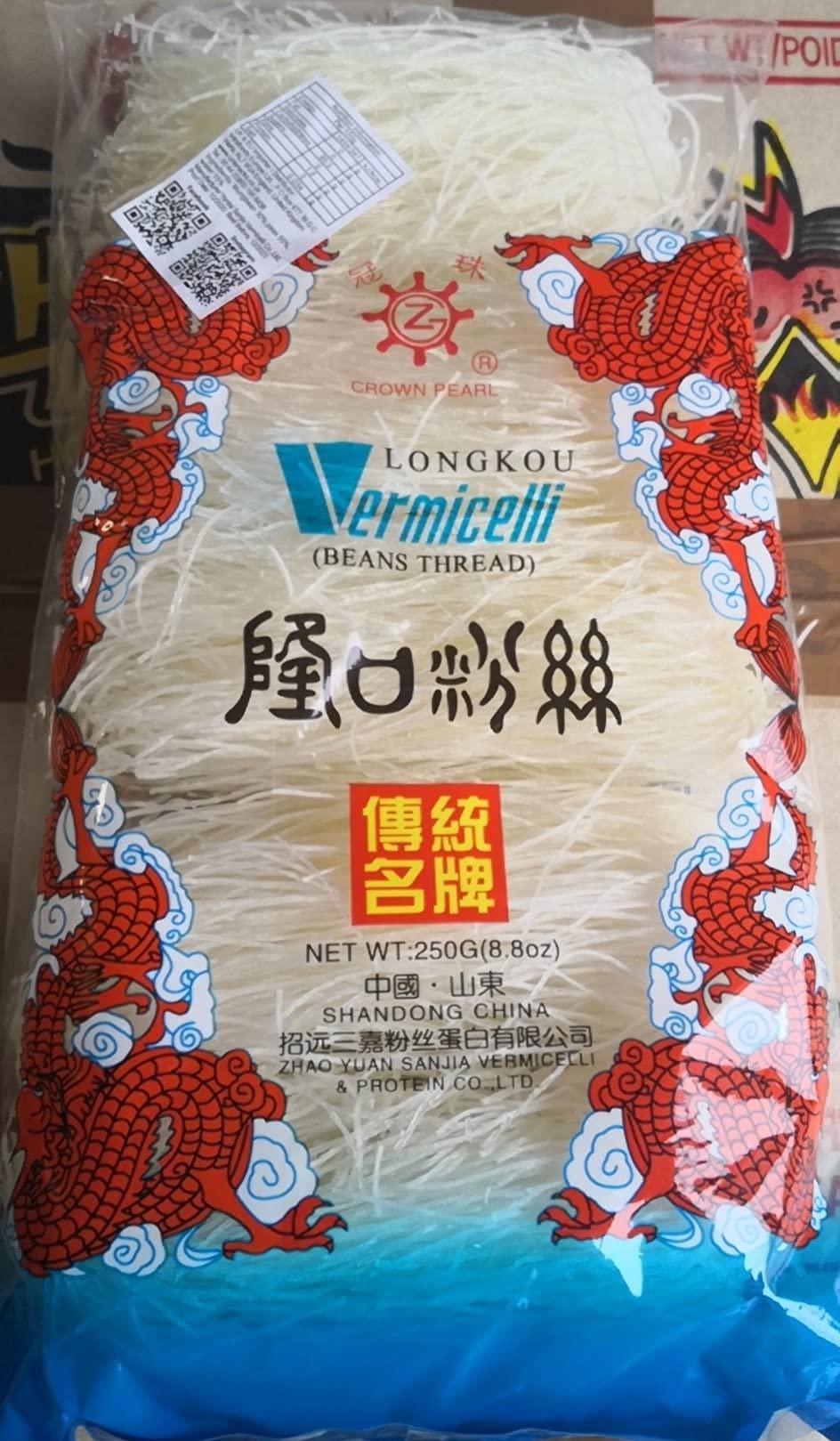 LongKou Glass Noodle Mung Bean Vermicelli 250g | Buy Now with Express ...