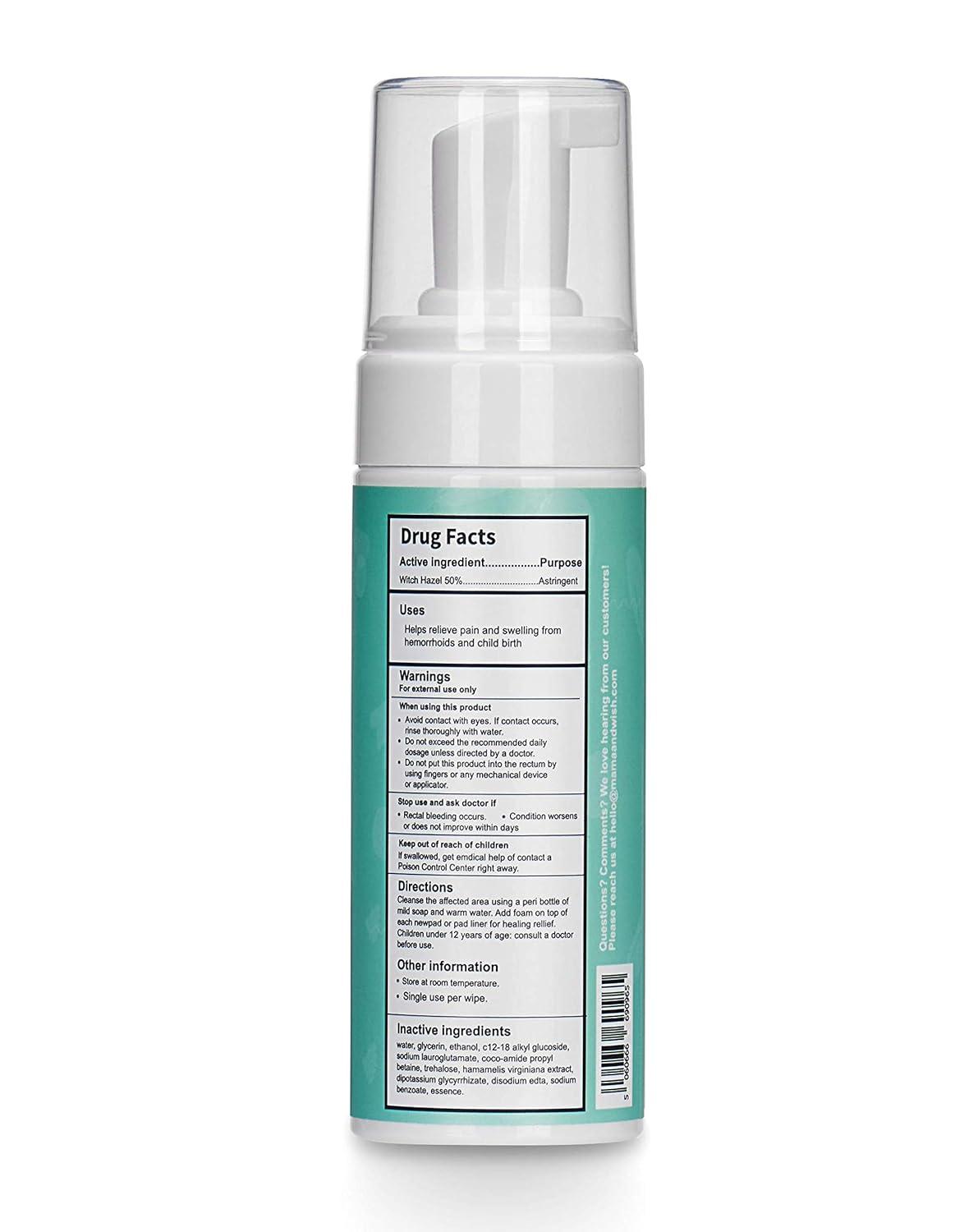 Mama & Wish Witch Hazel Spray 5 Fl Oz - Postpartum Perineal Relief ...