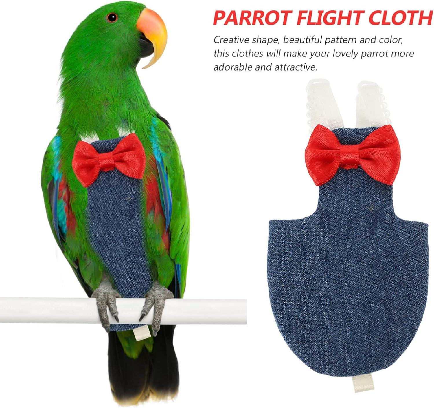 UKCOCO Bird Diaper:Bird Flight Suit Diaper Parrots Nappy with ...