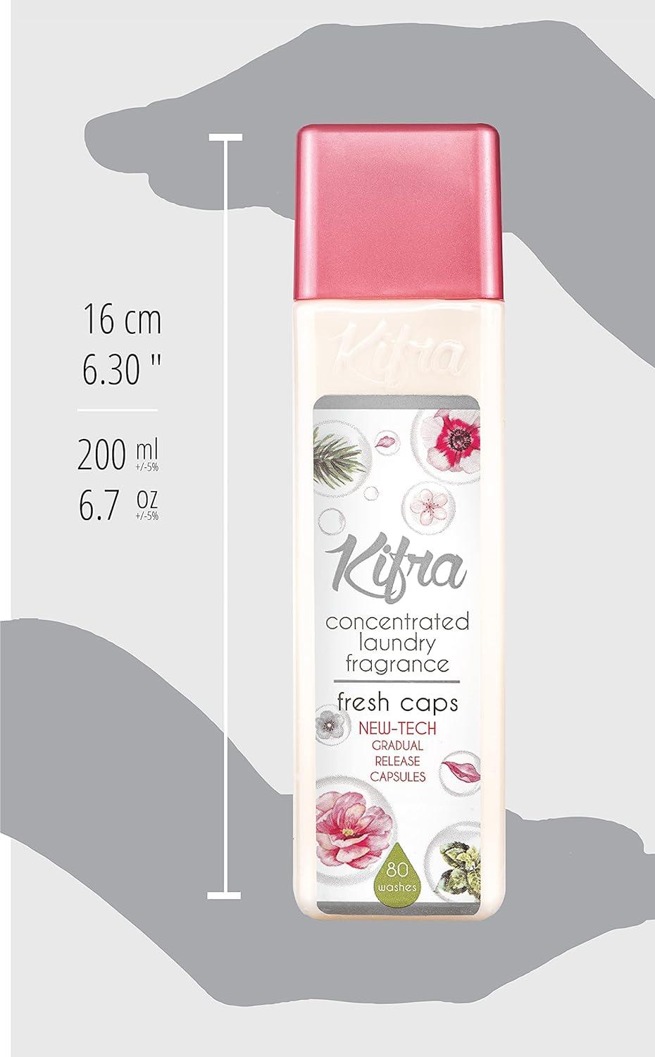 KIFRA FRESH CAPS 200ml Concentrated Laundry Fragrance - 80 Washes | Buy ...