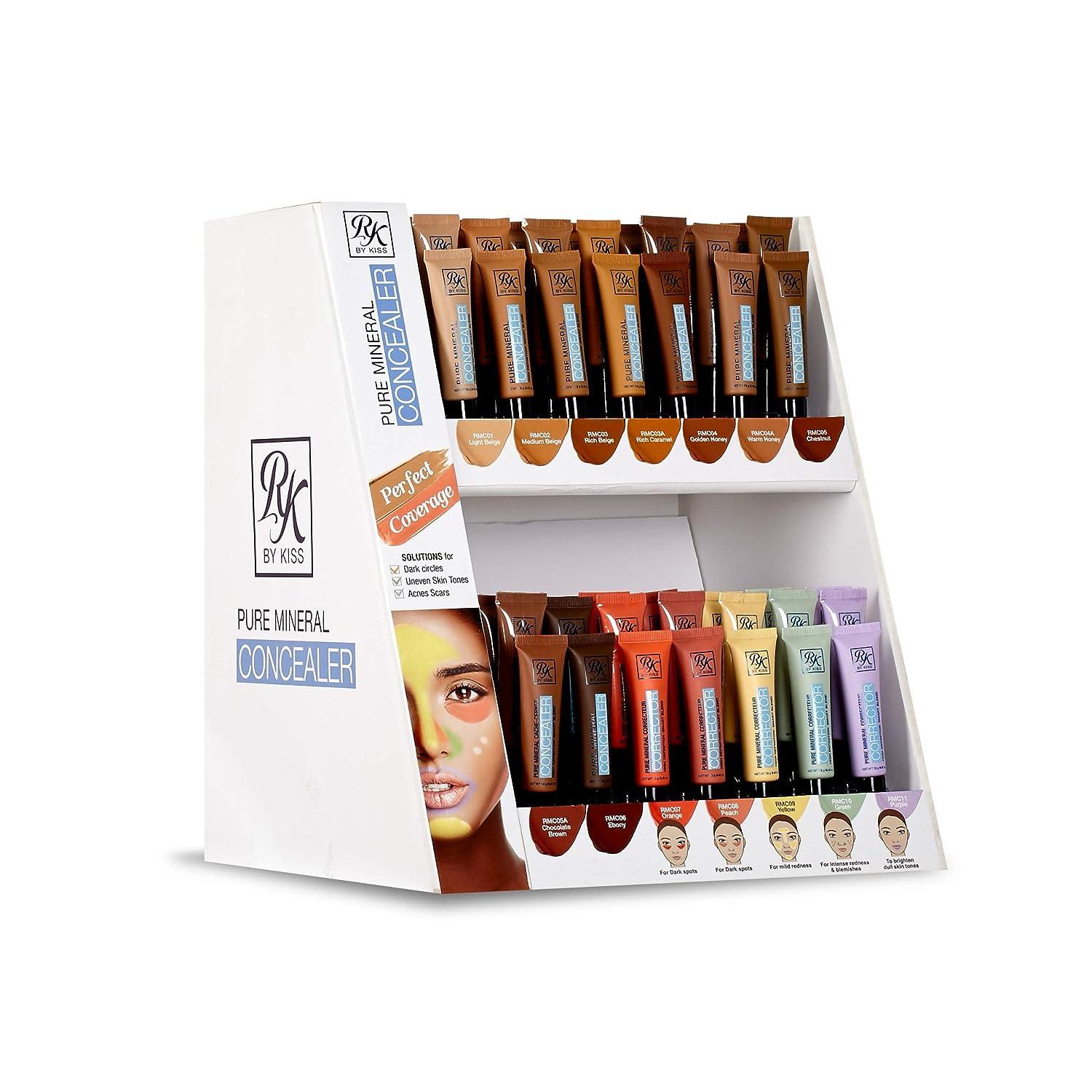 KISS Ruby Kiss High Definition Pure Mineral Concealer RMC5A - Chocolate ...