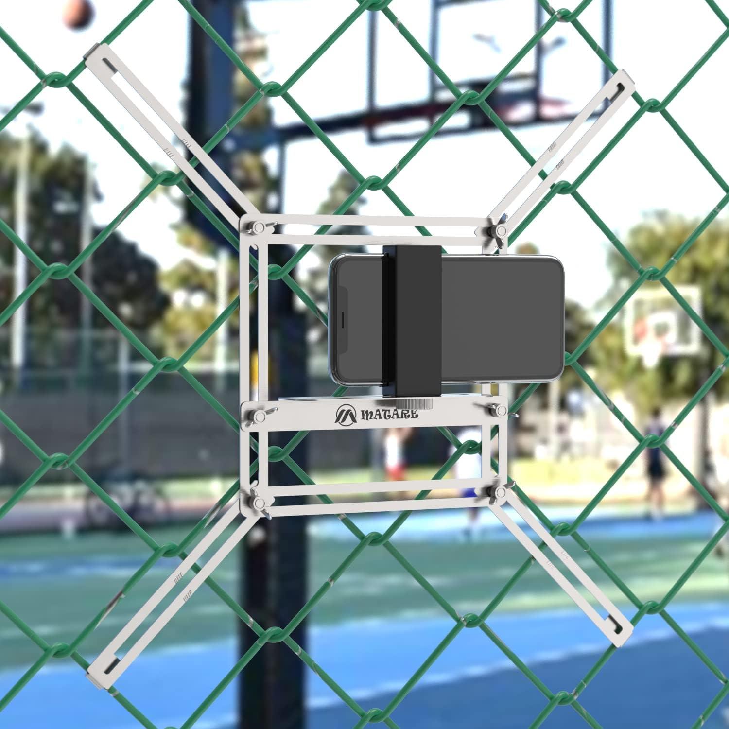 Phone Fence Mount for iPhone & GoPro - Chain Link Fence Mount for ...