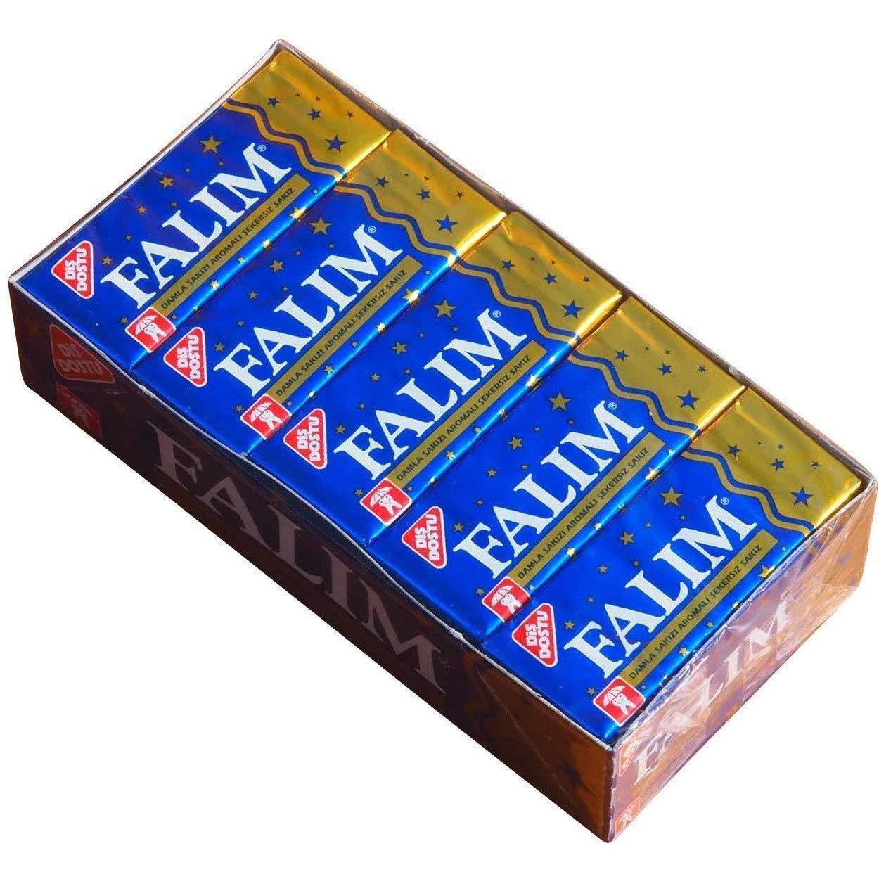 Buy Falim Mastix Chewing Gum Damla - Sugar-Free 20x5 Pieces (140g ...