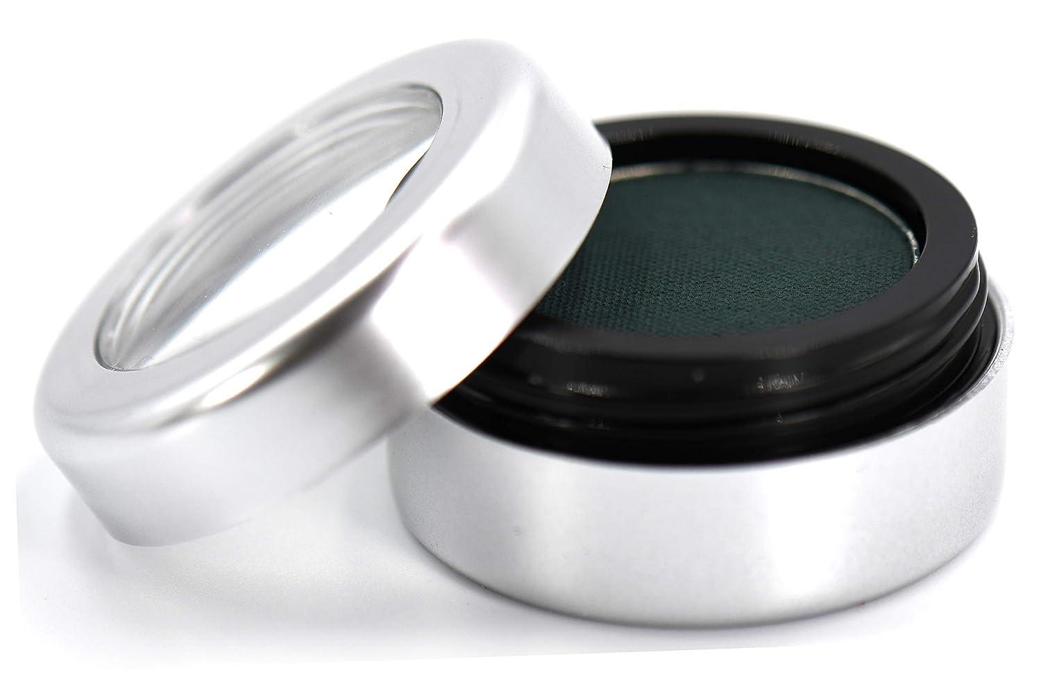 Pure Ziva Matte Forest Emerald Green Cake Eyeliner & Eyeshadow | Water-Activated Pressed Powder ...