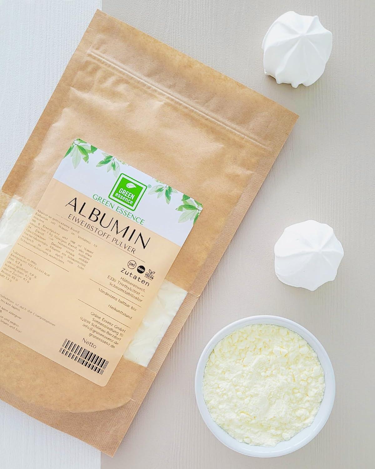 Buy Albumin Powder Protein 1000g - Dried & Pasteurized - Green Essence ...