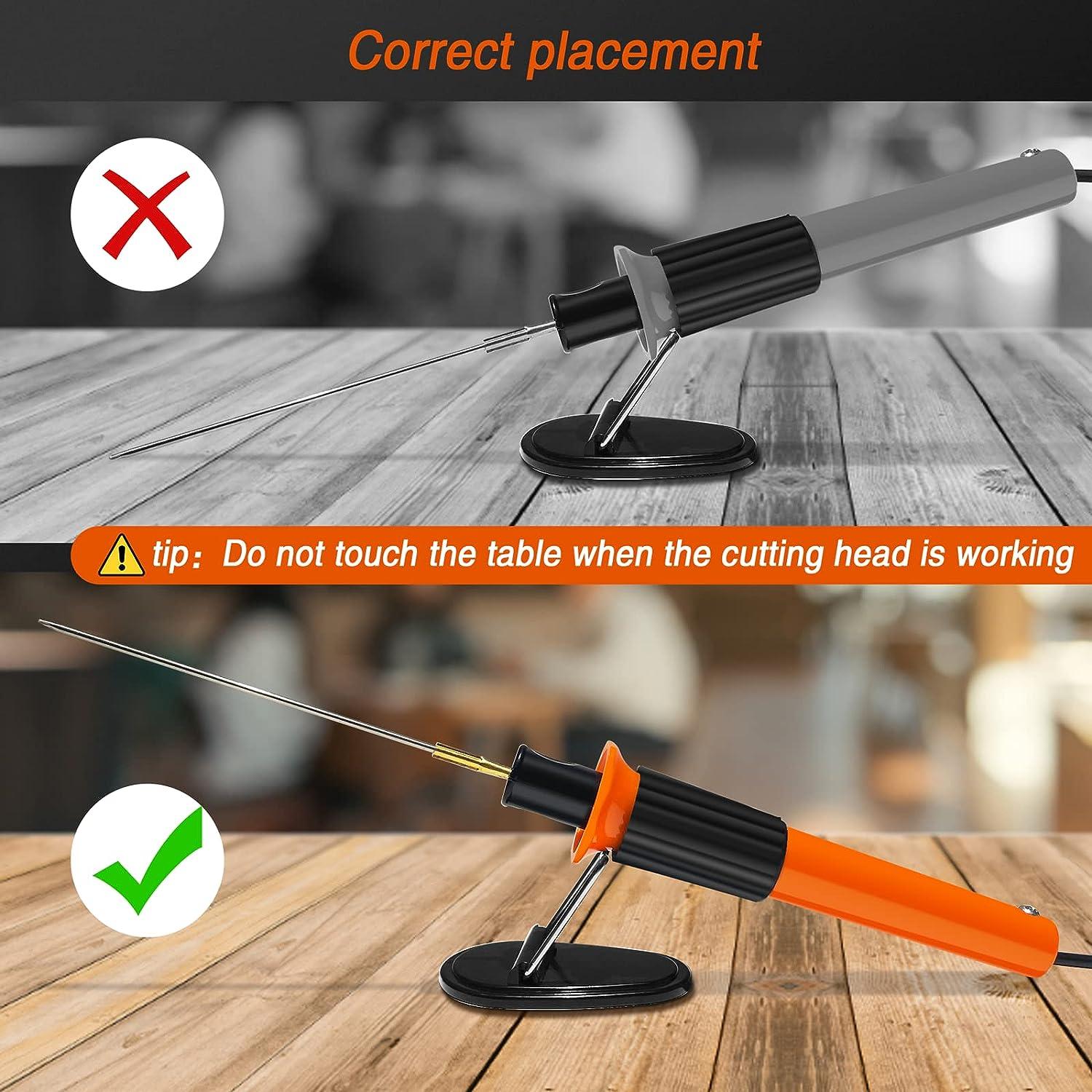 HARDELL 3 in 1 Foam Cutter Electric Styrofoam Cutting Tool Styrofoam ...