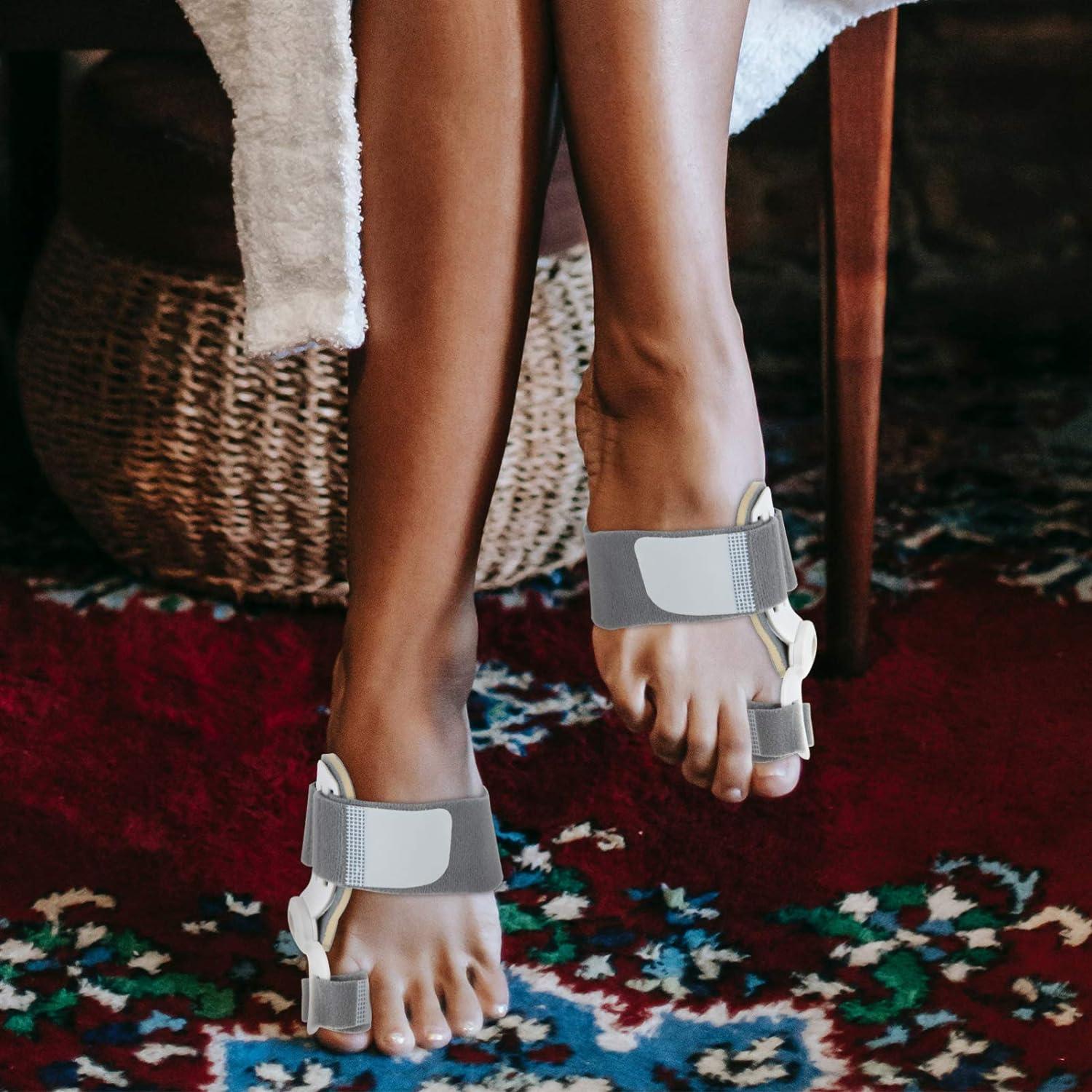 Orthopedic Toe Separator Straightener Set for Hallux Pain Relief and ...