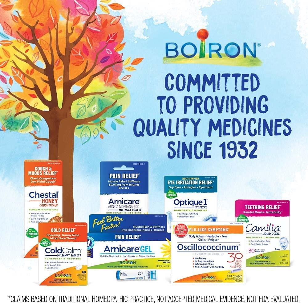 Boiron Arnicare Tablets for Pain Relief from Muscle Pain, Joint ...