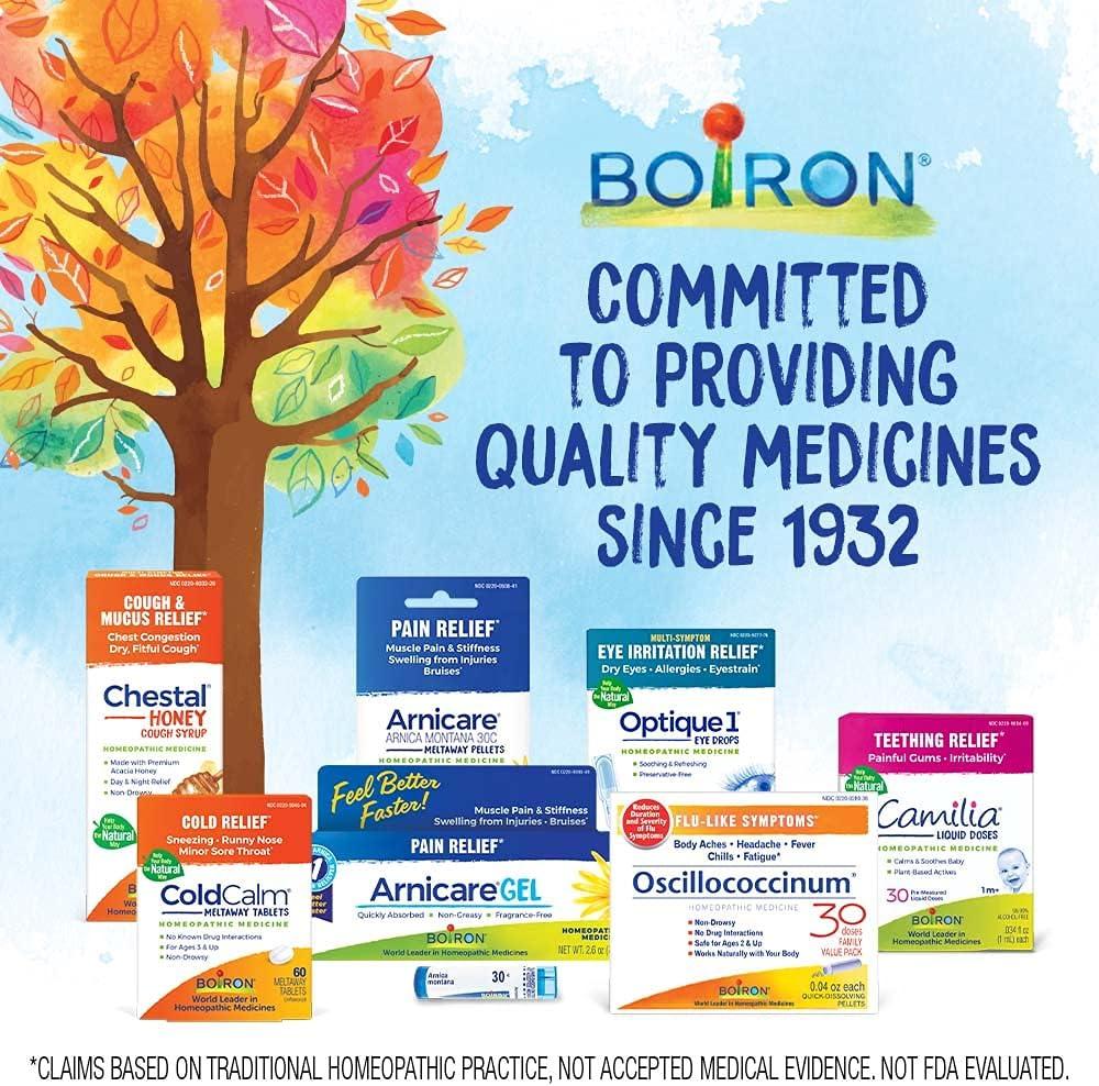 Boiron Camilia Teething Drops for Daytime and Nighttime Relief of ...