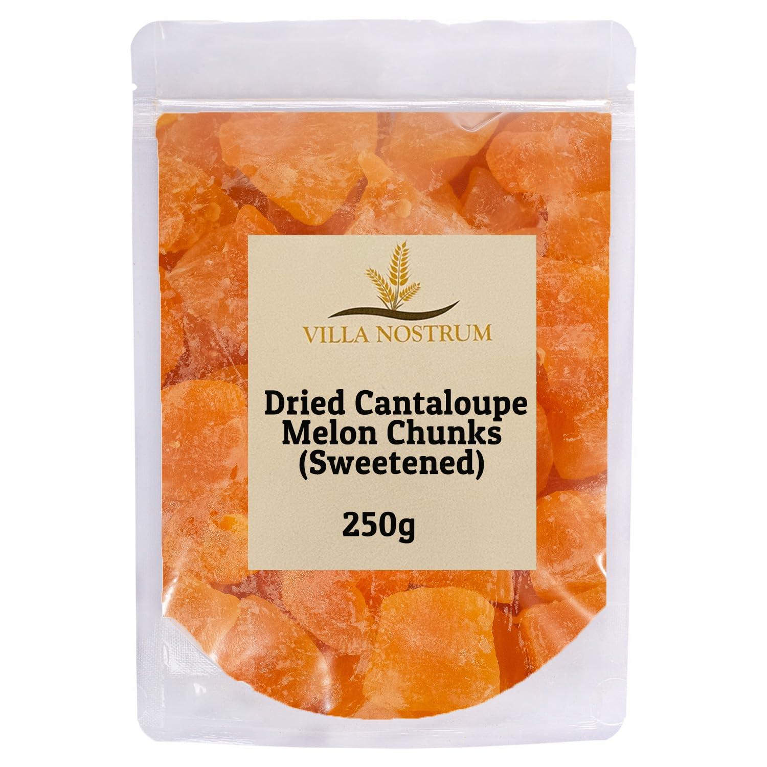 Dried Cantaloupe Melon Chunks 250g by Villa Nostrum - Tropical Melon ...