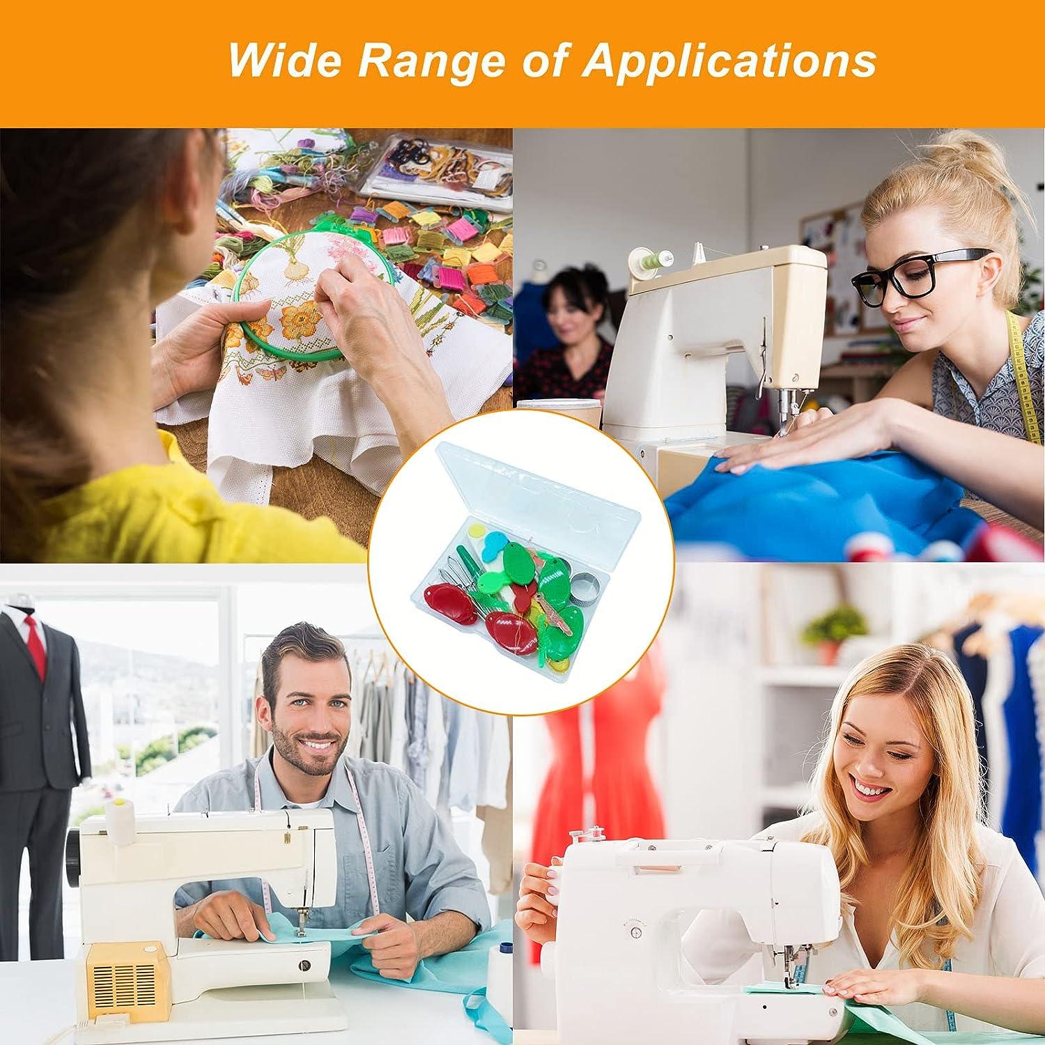 25 Pcs Hand Sewing Needle Threaders Kit Easy Threader Seam Rippers