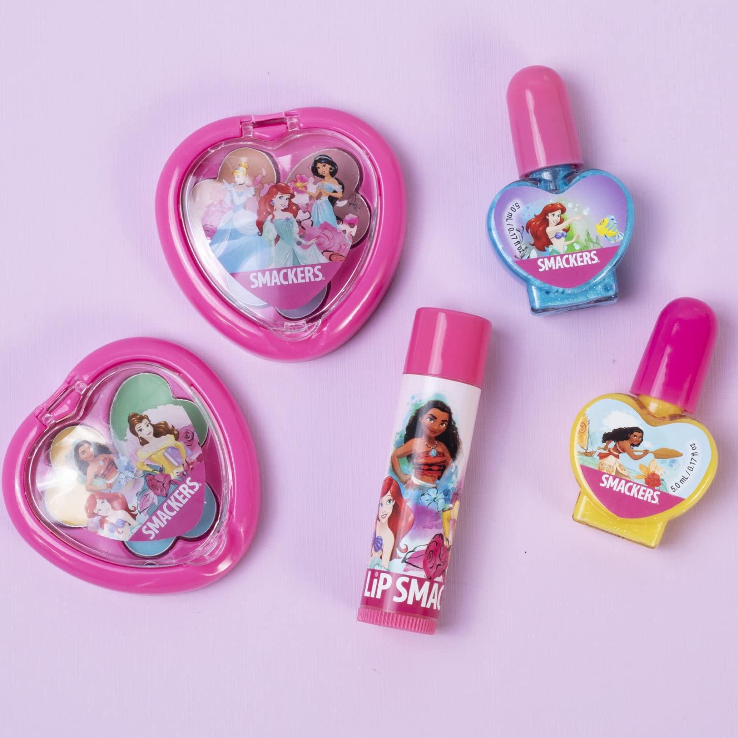 Lip Smacker Disney Princess Makeup Set and Bag for Girls - Magical ...