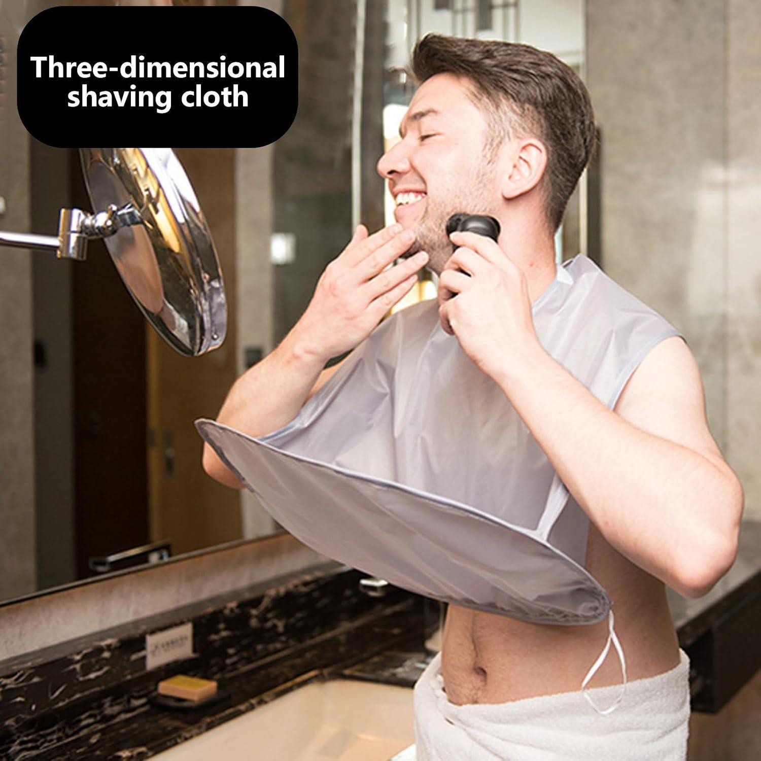Jikiaci Beard Catcher - Foldable Razor Blade Barrel Trimmer Washable ...