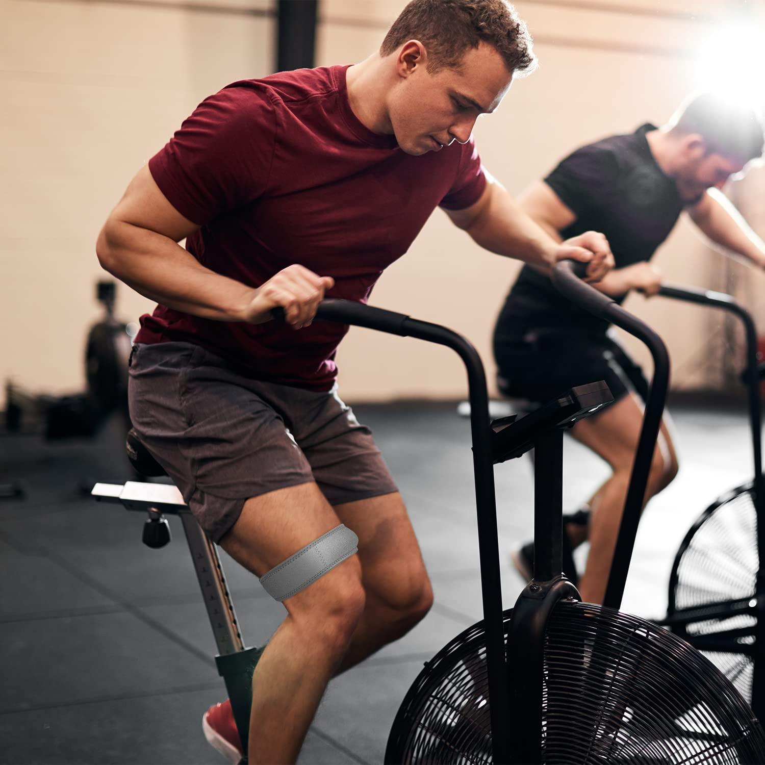 Supregear Adjustable IT Band Compression Wrap - Knee Thigh Hip Support ...