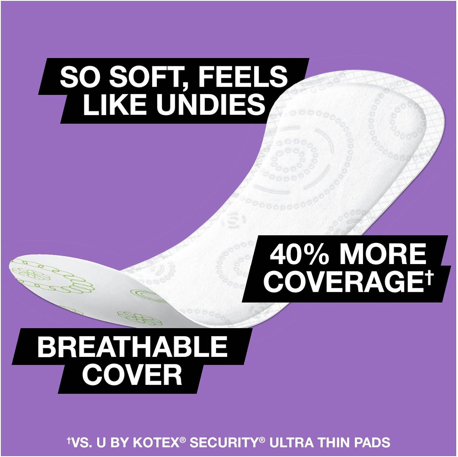 U By Kotex Lightdays Coverage Liners 320 Liners | Buy Now with Express ...