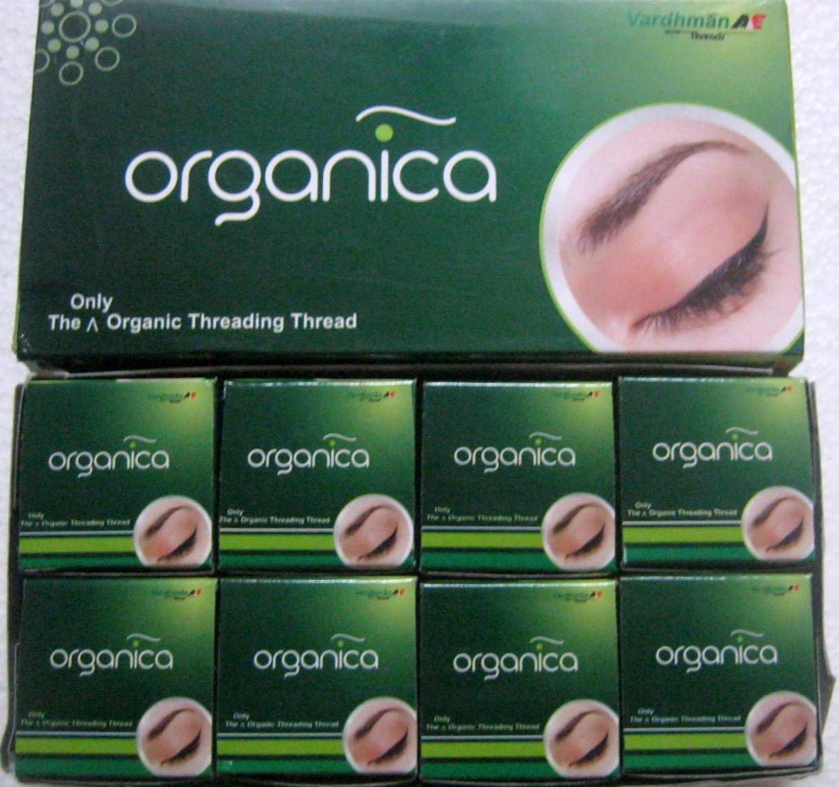 Organica Organic Cotton Eyebrow Threading Thread - 24 Spool x 300m from ...