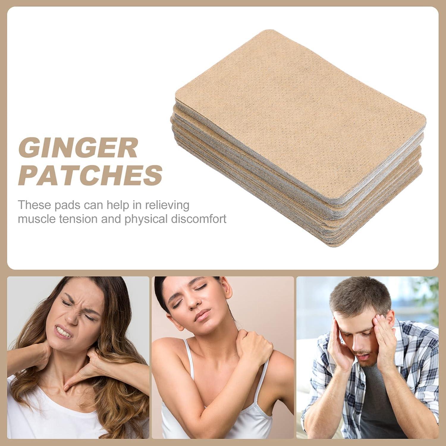 Doitool Ginger Pads Heat Patch - Herbal Plaster for Pain Relief | 50 ...
