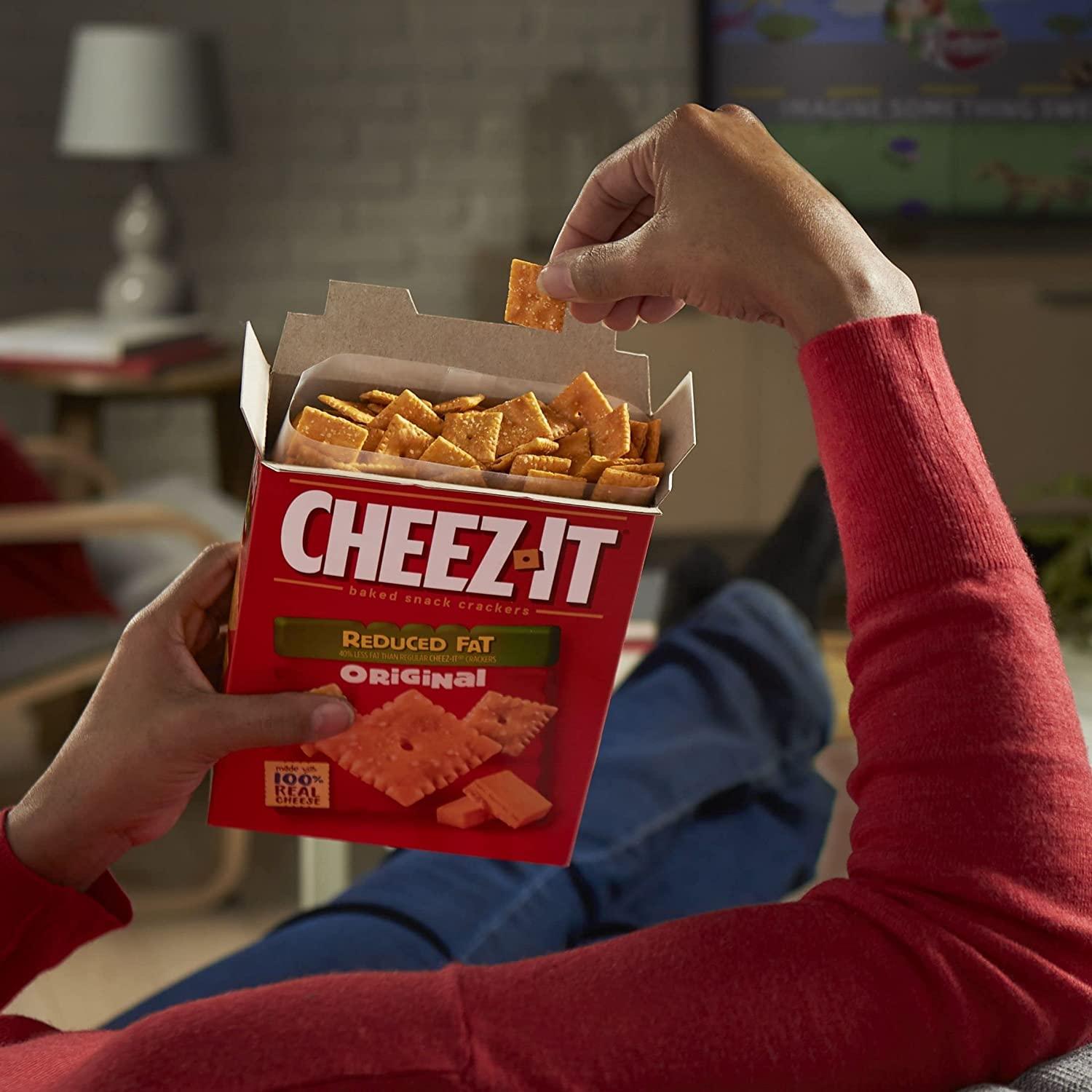 regular size cheez it box