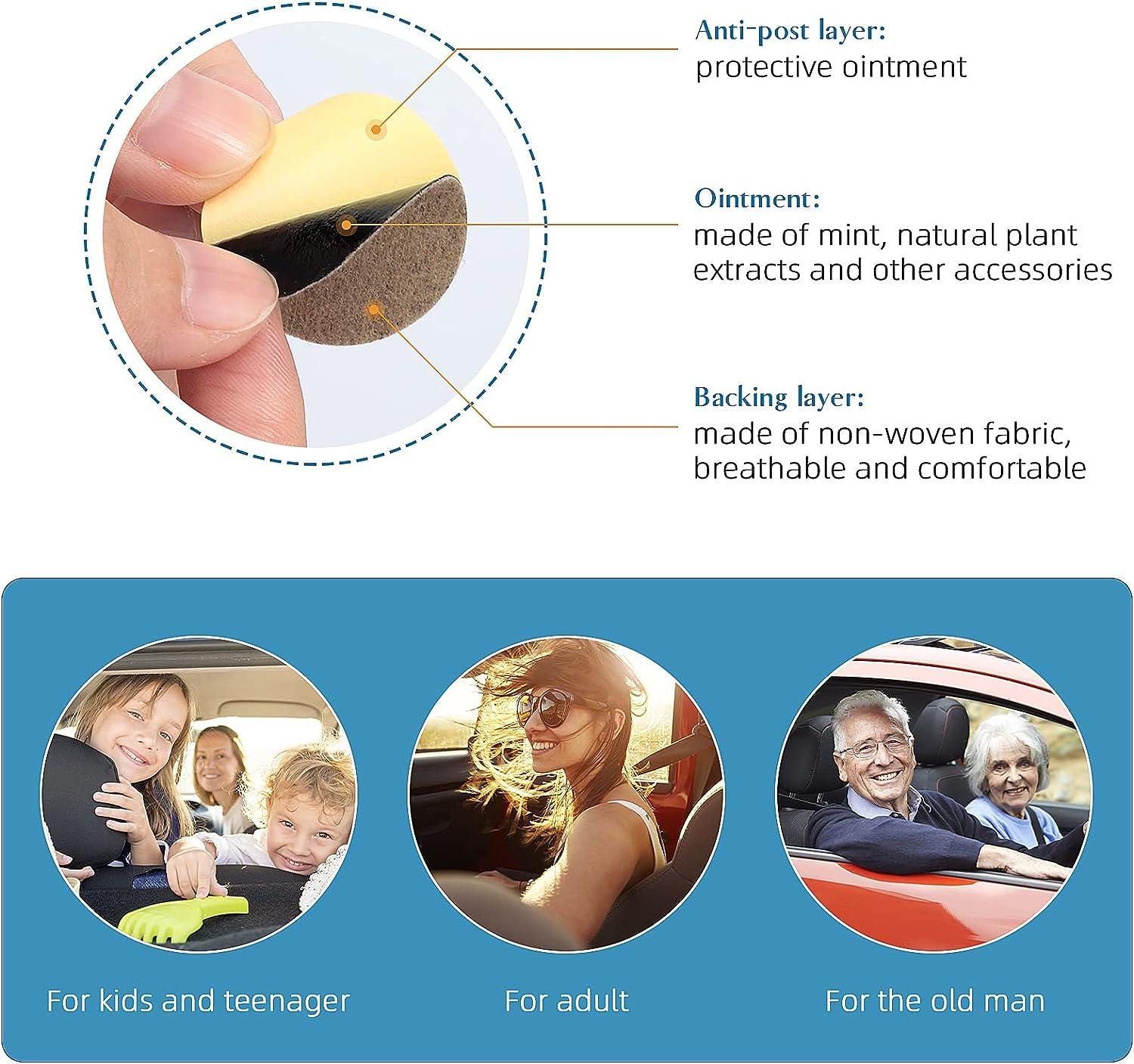 Seazoon Motion Sickness Patches 36 Pcs - Relief for Nausea, Vomiting ...