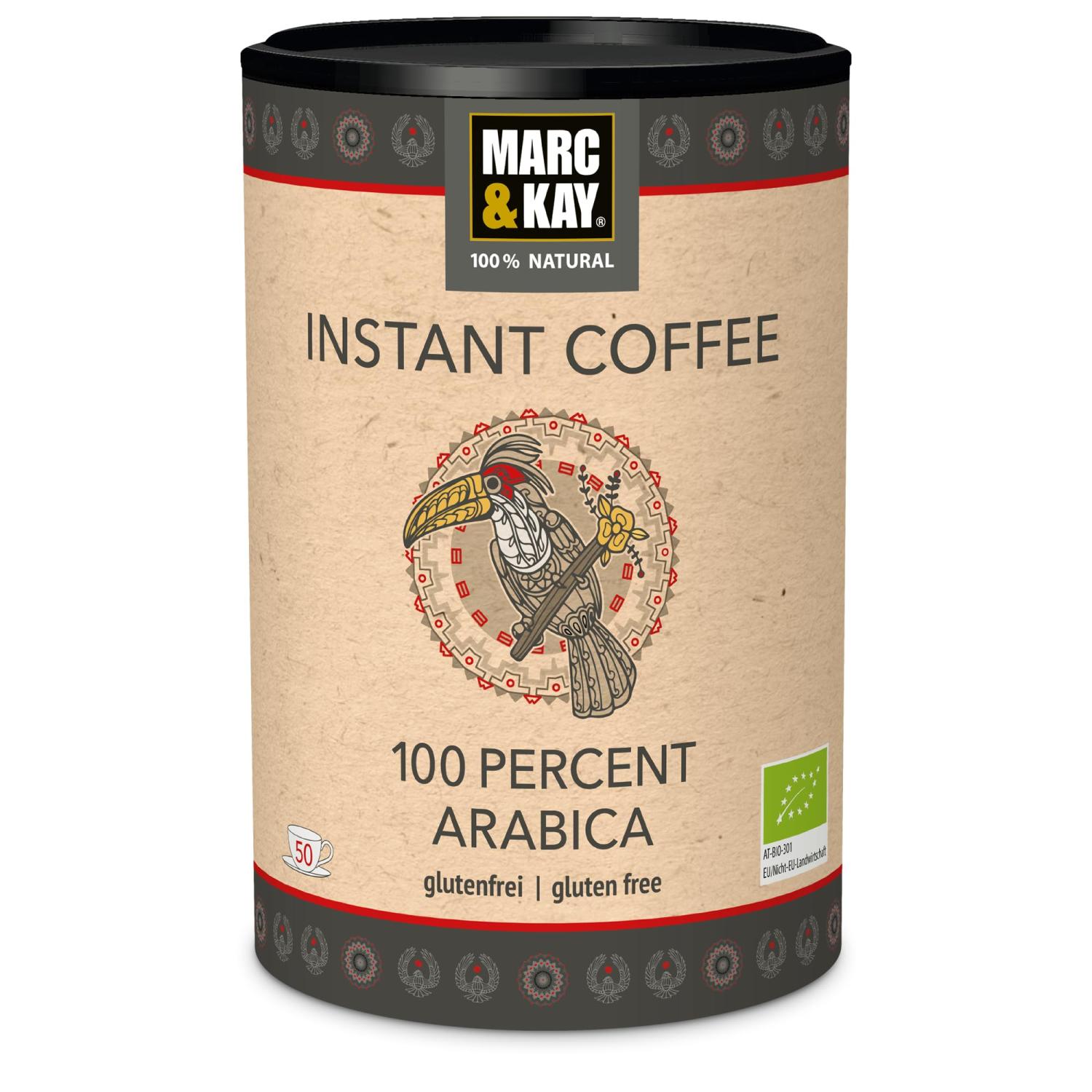 Buy MARC & KAY Organic Instant Coffee | 100% Arabica & Gluten-Free ...