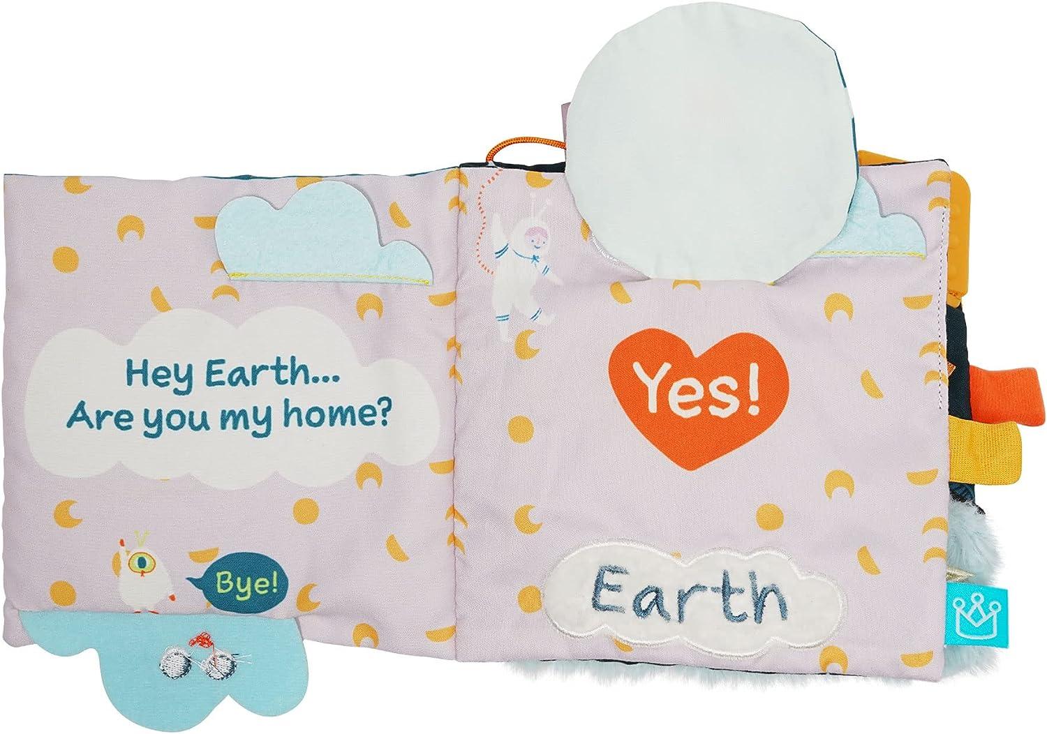 Manhattan Toy Little Rocket Soft Activity Crinkle Book for Baby ...