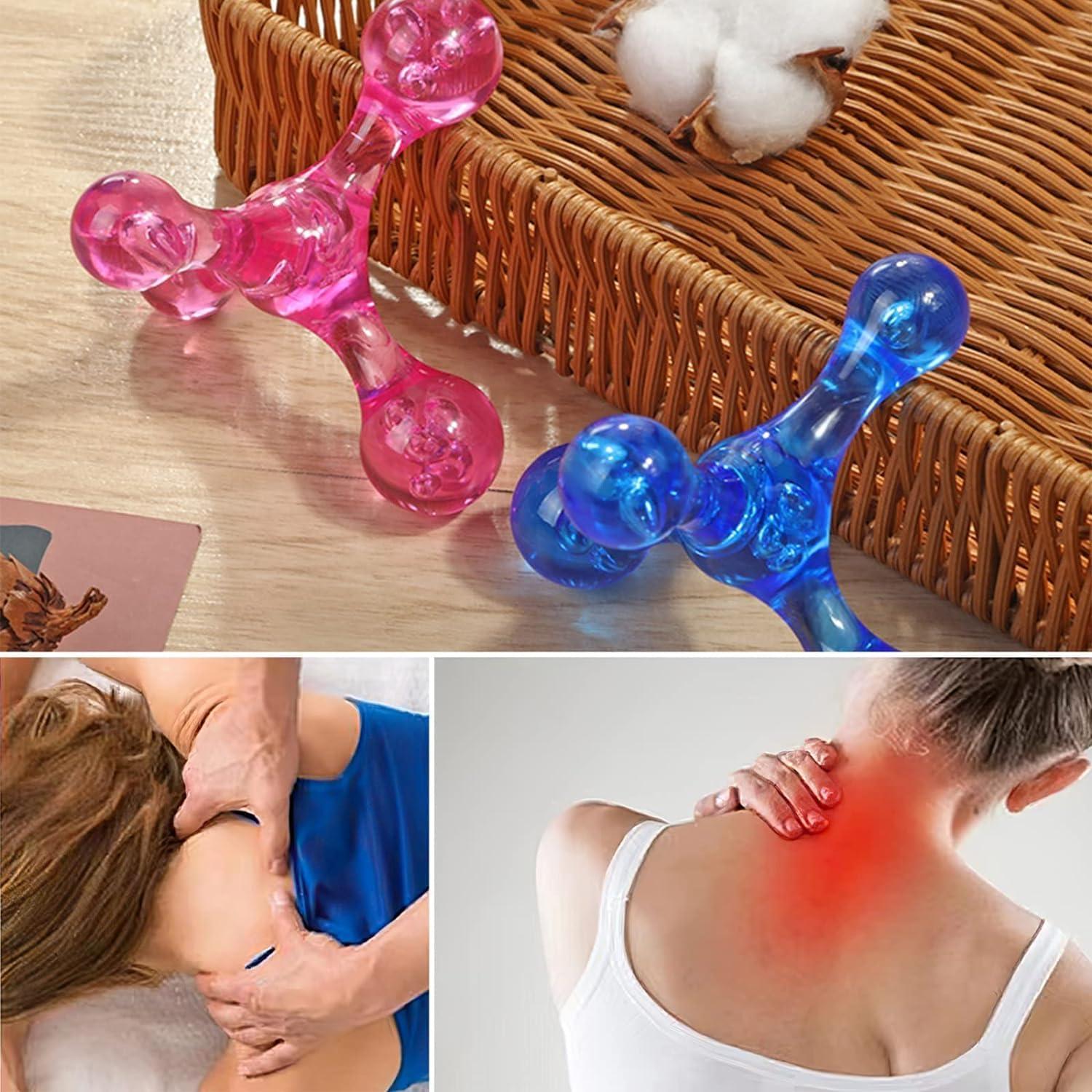 4 Point Trigger Point Massage Device - Effective Self-Massage for Back ...