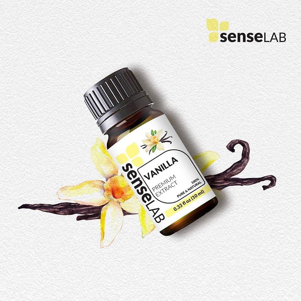 SenseLAB Vanilla Oleoresin Essential Oil 10ml - 100% Pure Therapeutic ...