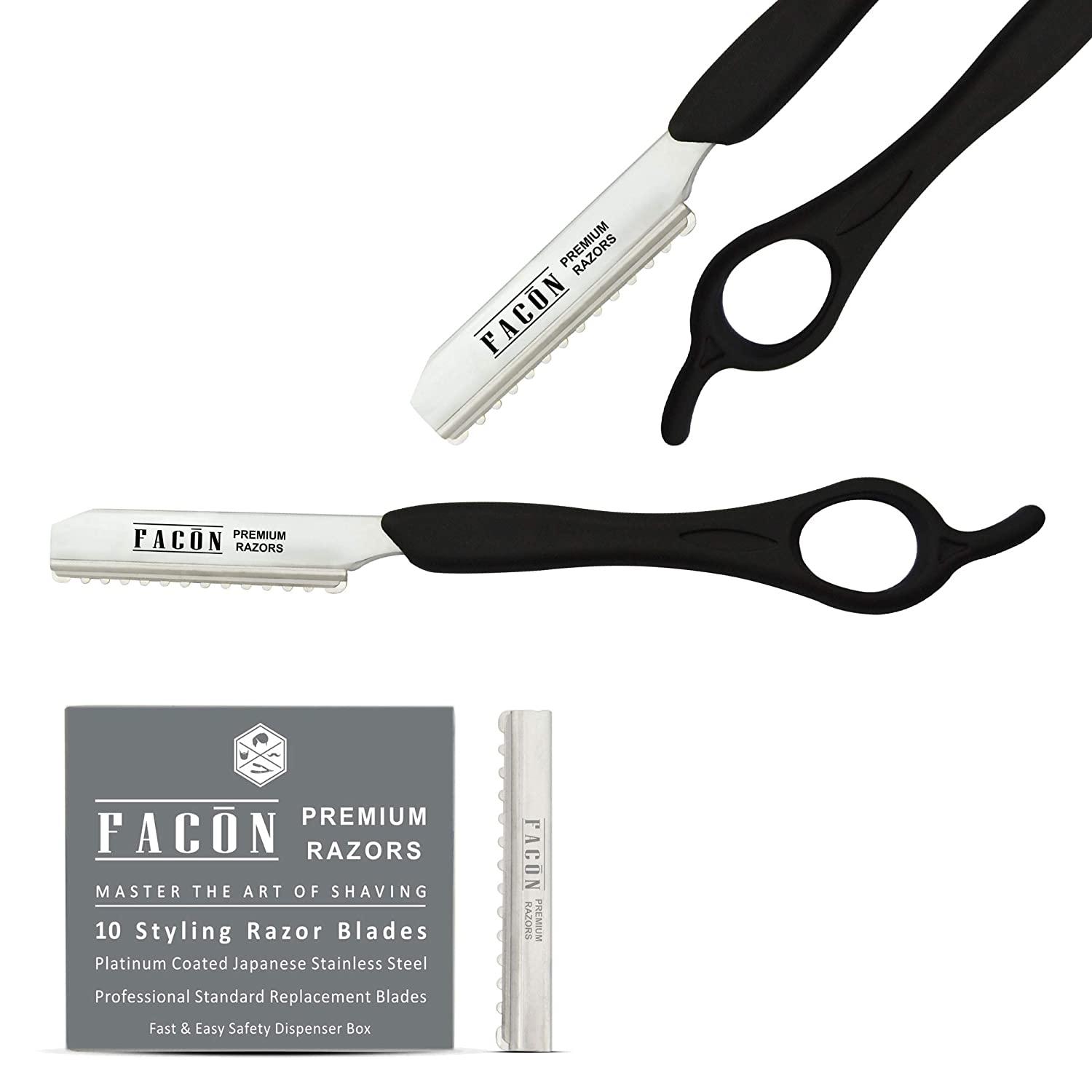 Facأ³n Professional Hair Styling Razor with 10 Replacement Blades â ...