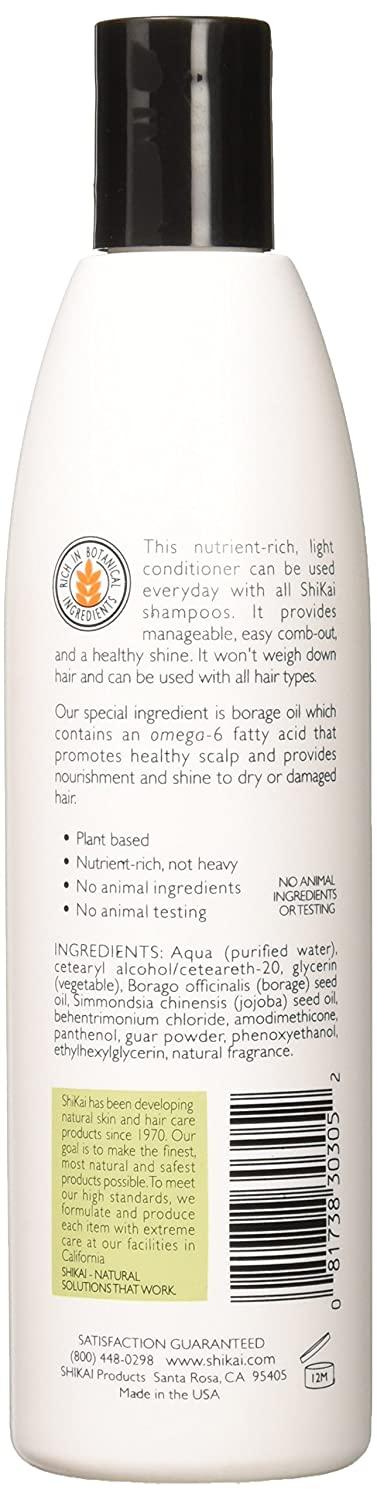 Shikai Everyday Conditioner - Plant-Based, Amla-Infused, Unscented, 12 ...