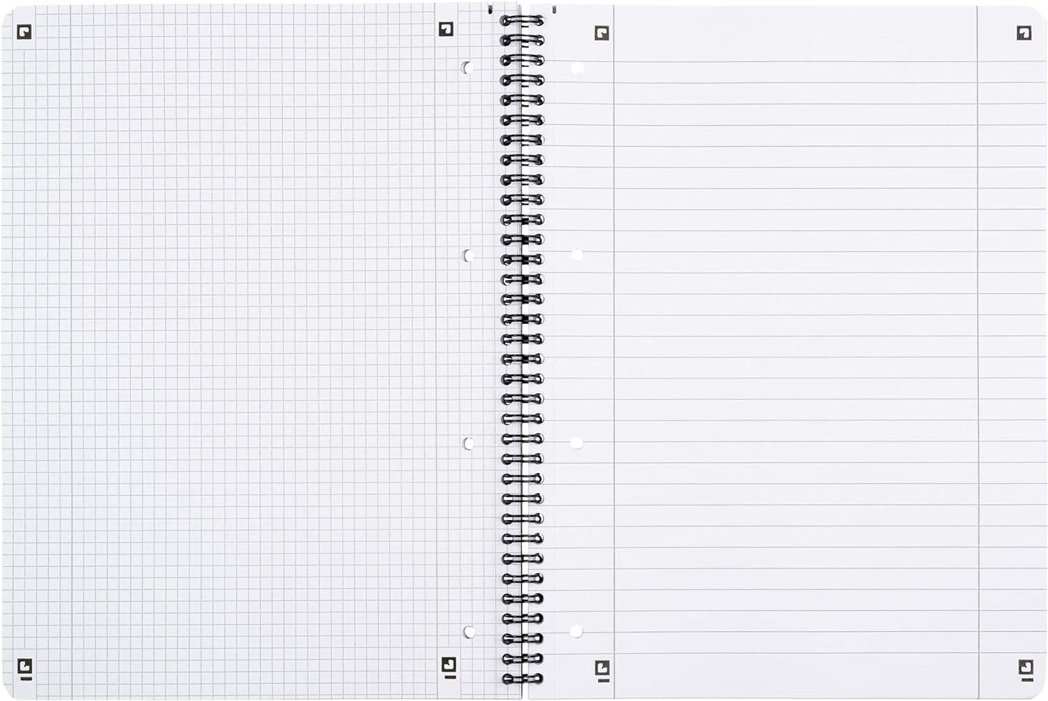 Buy Oxford Touch College Block Duo A4 Notebooks - 80 Sheets Blue - 3 ...