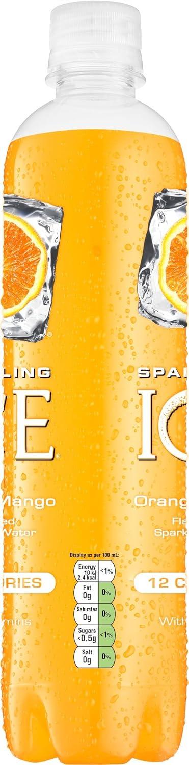 Sparkling Ice Orange Mango Flavored Sparkling Water - 12 Calories - No ...