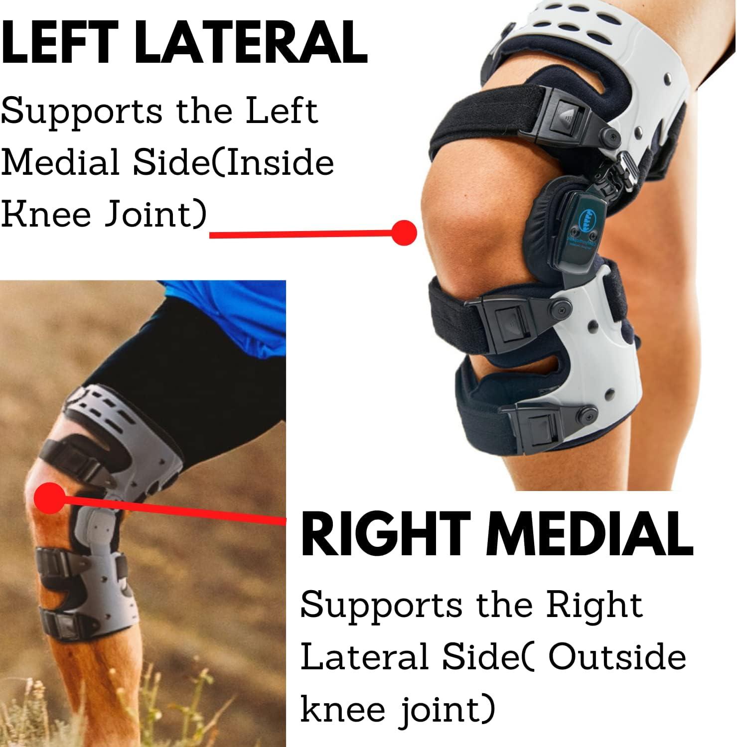 Comfyorthopedic OA Unloader Knee Brace - Left Medial Arthritis Relief ...