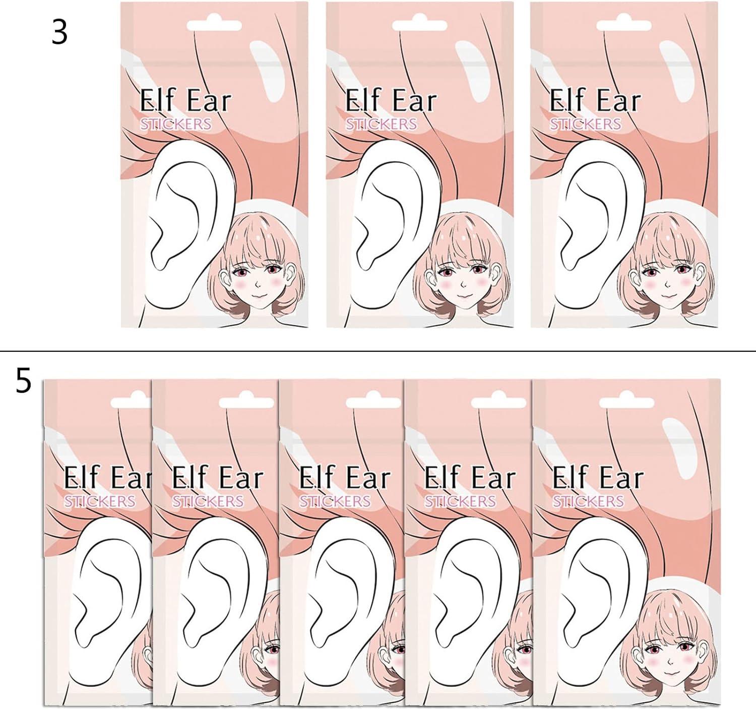 Elf Ear Stickers 3 Packs for Halloween & Christmas - Painless Ear ...