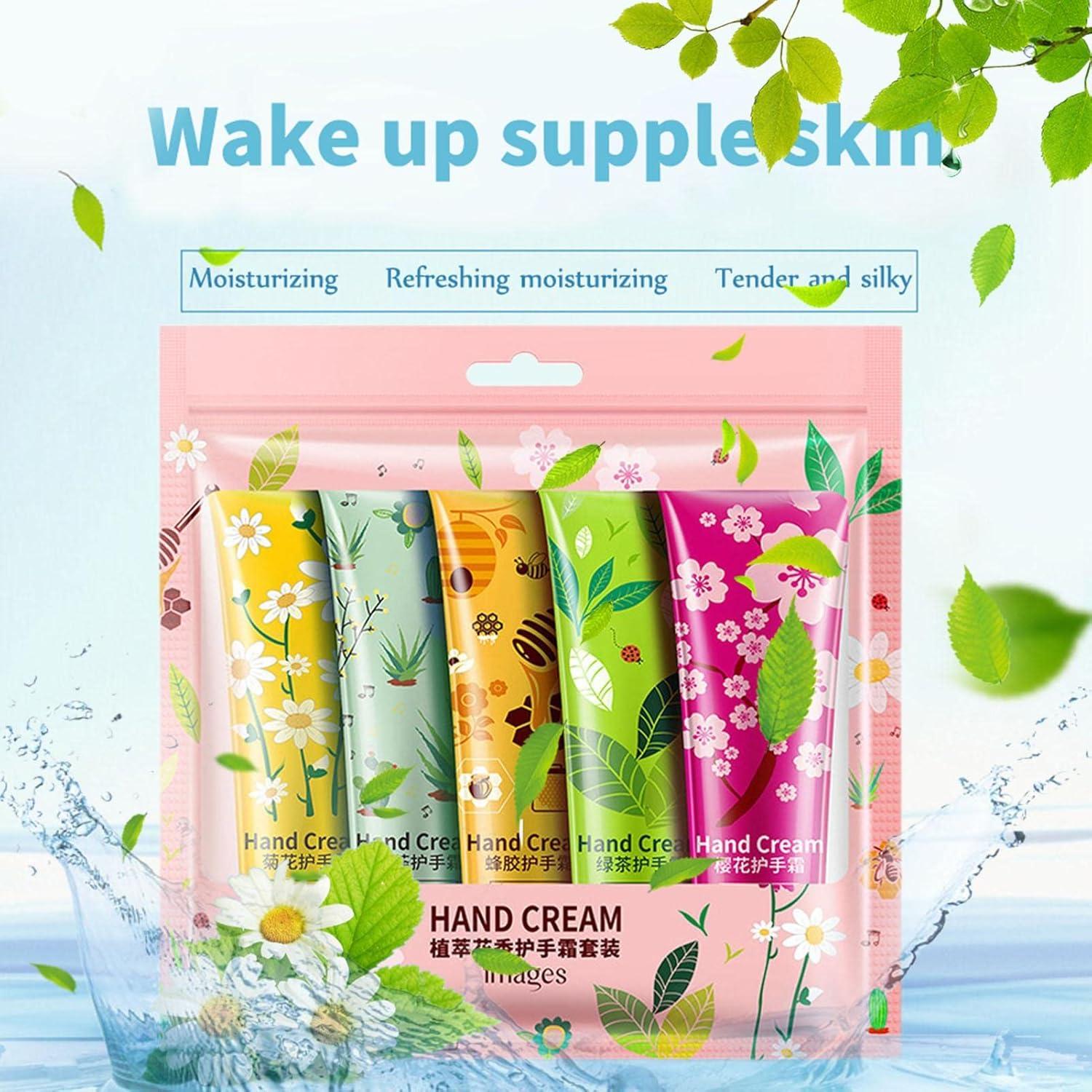 Hand Cream Gift Set - Moisturizing Travel Size Hand Creams | 5 ...