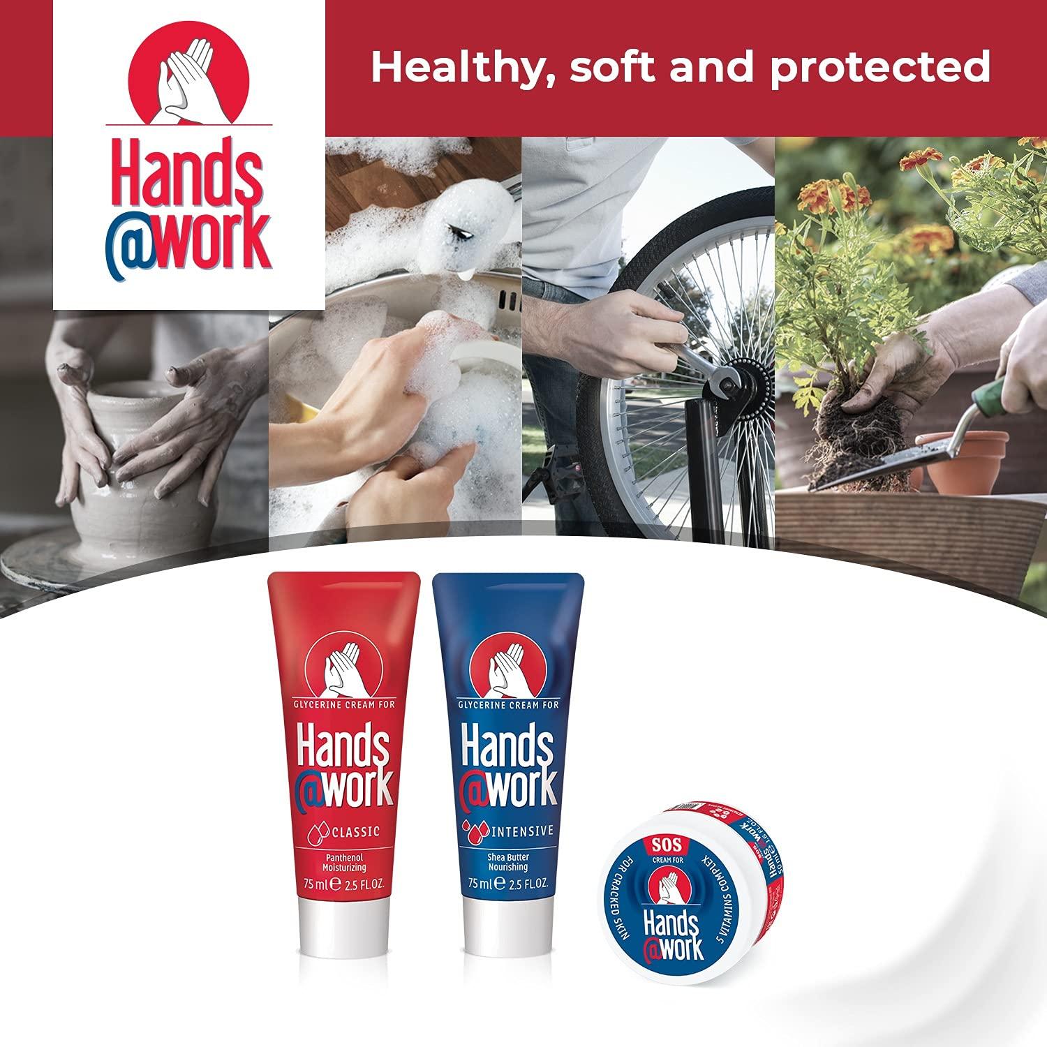 Hands Work SOS Formula Hand Cream - Regenerate Cracked & Extremely Dry ...